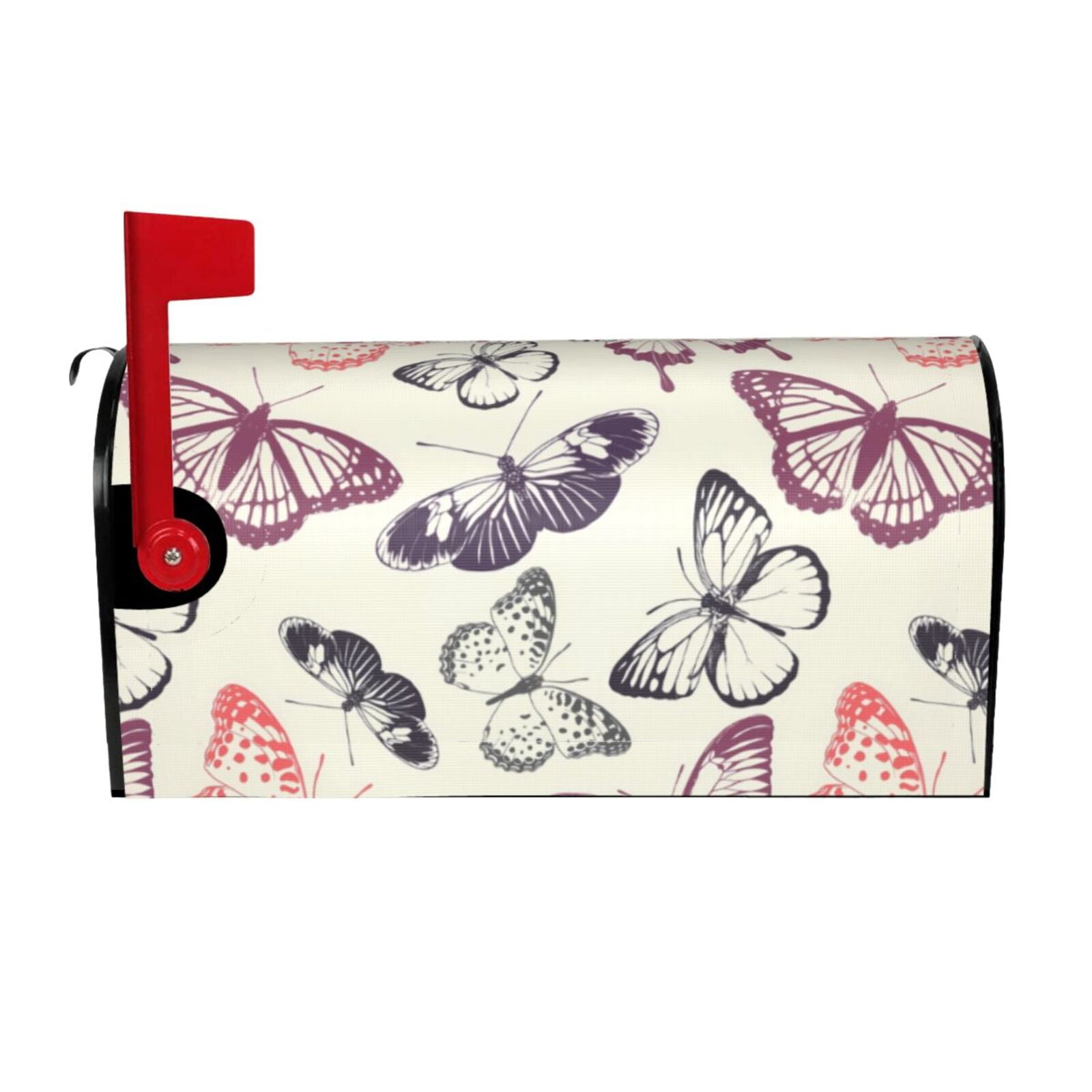 Mailbox Covers, Pastel Butterfly Flight Welcome Cute Mailbox Cover ...