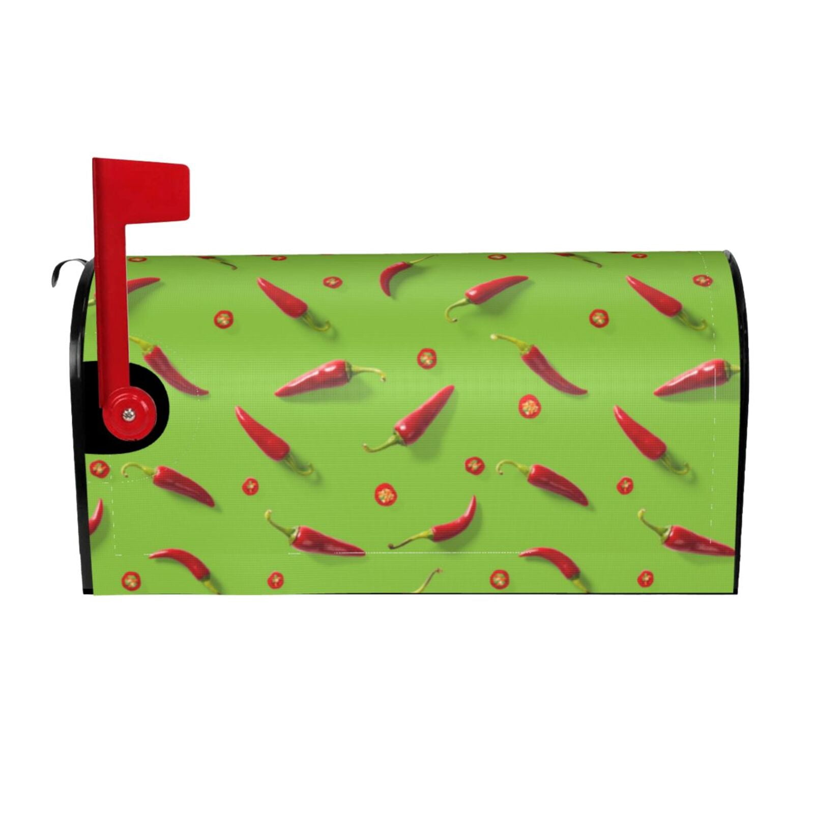Mailbox Covers, Pepper green Welcome Cute Mailbox Cover Magnetic ...