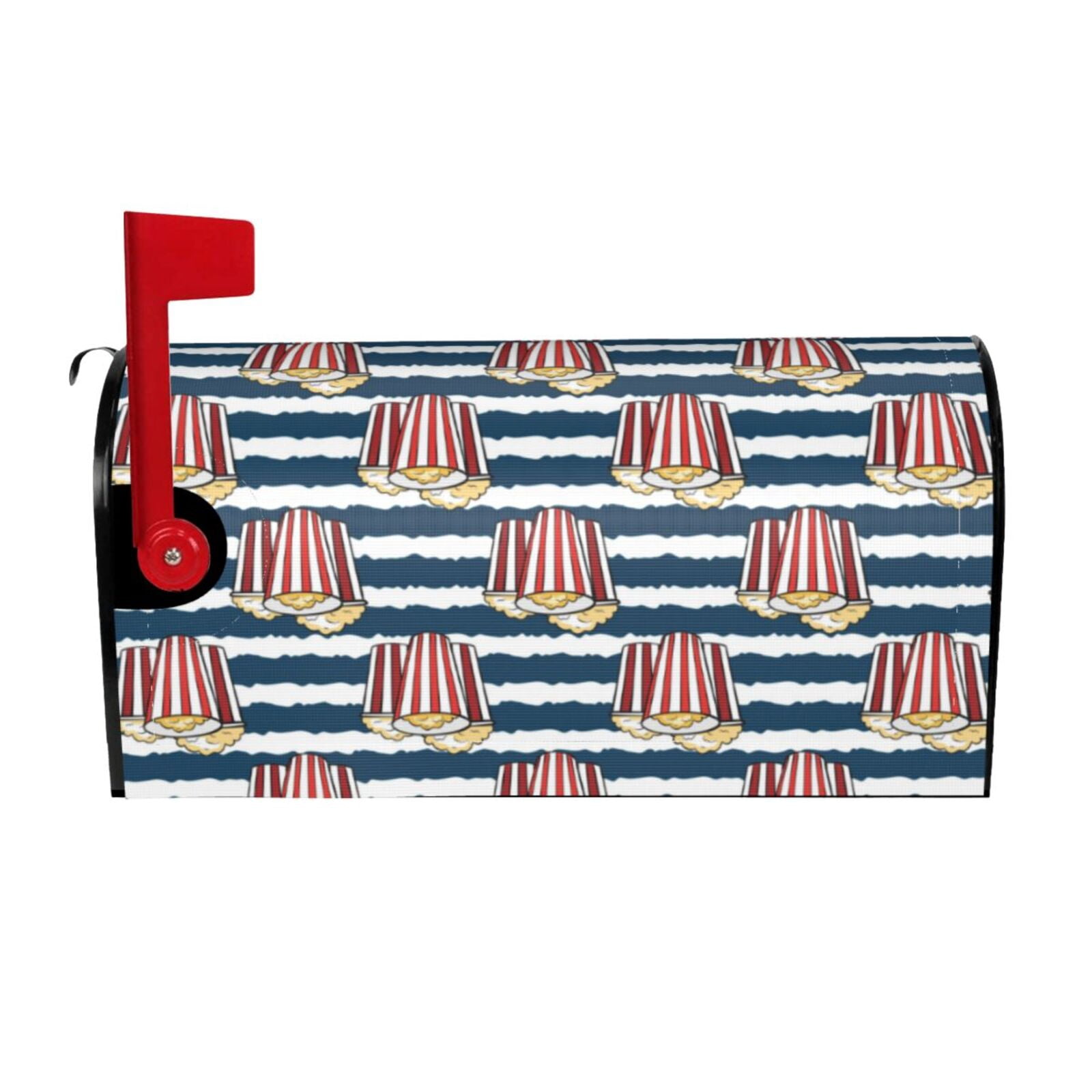 Mailbox Covers, Popcorn Welcome Cute Mailbox Cover Magnetic Standard ...