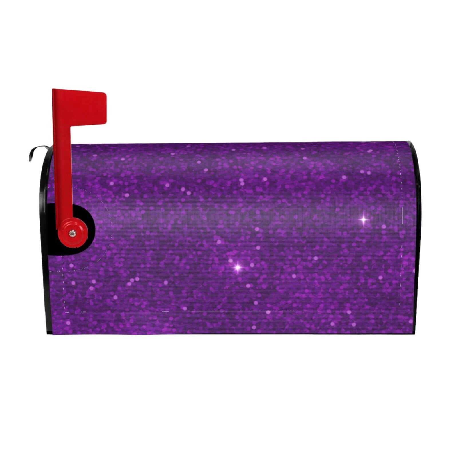 Mailbox Covers, Purple Glitter Sparkles Cute Welcome Mailbox Cover ...