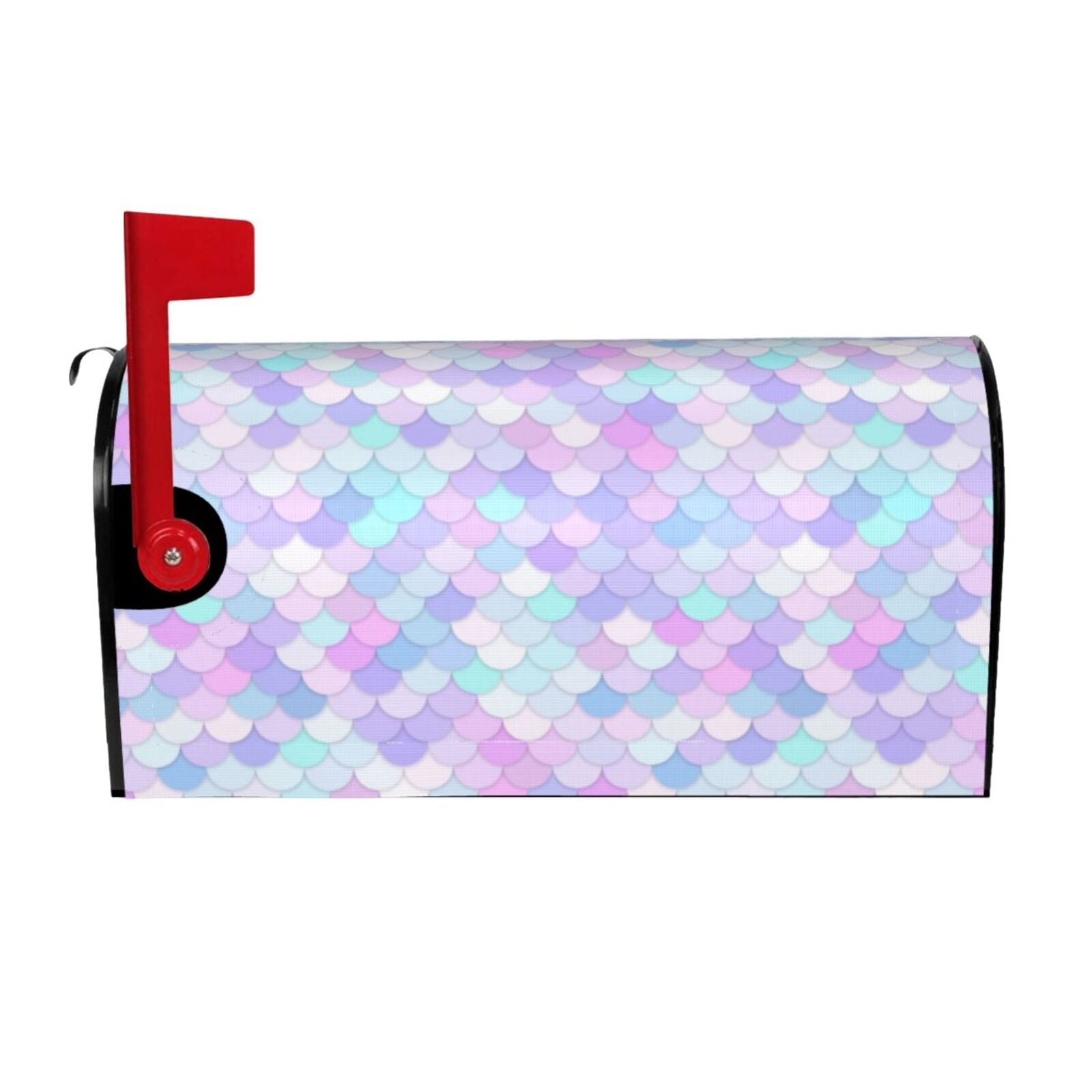 Mailbox Covers, Rainbow Scales Welcome Cute Mailbox Cover Magnetic ...