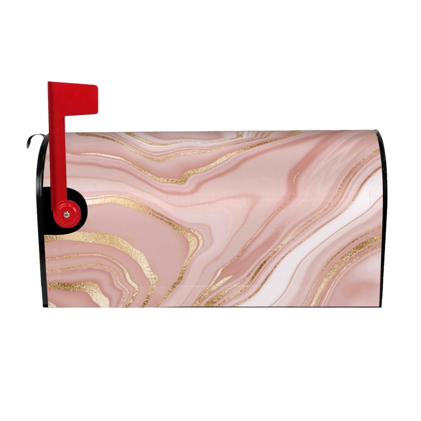 Mailbox Covers Rose Gold Glitter Splatter Waterproof mail Box Covers ...