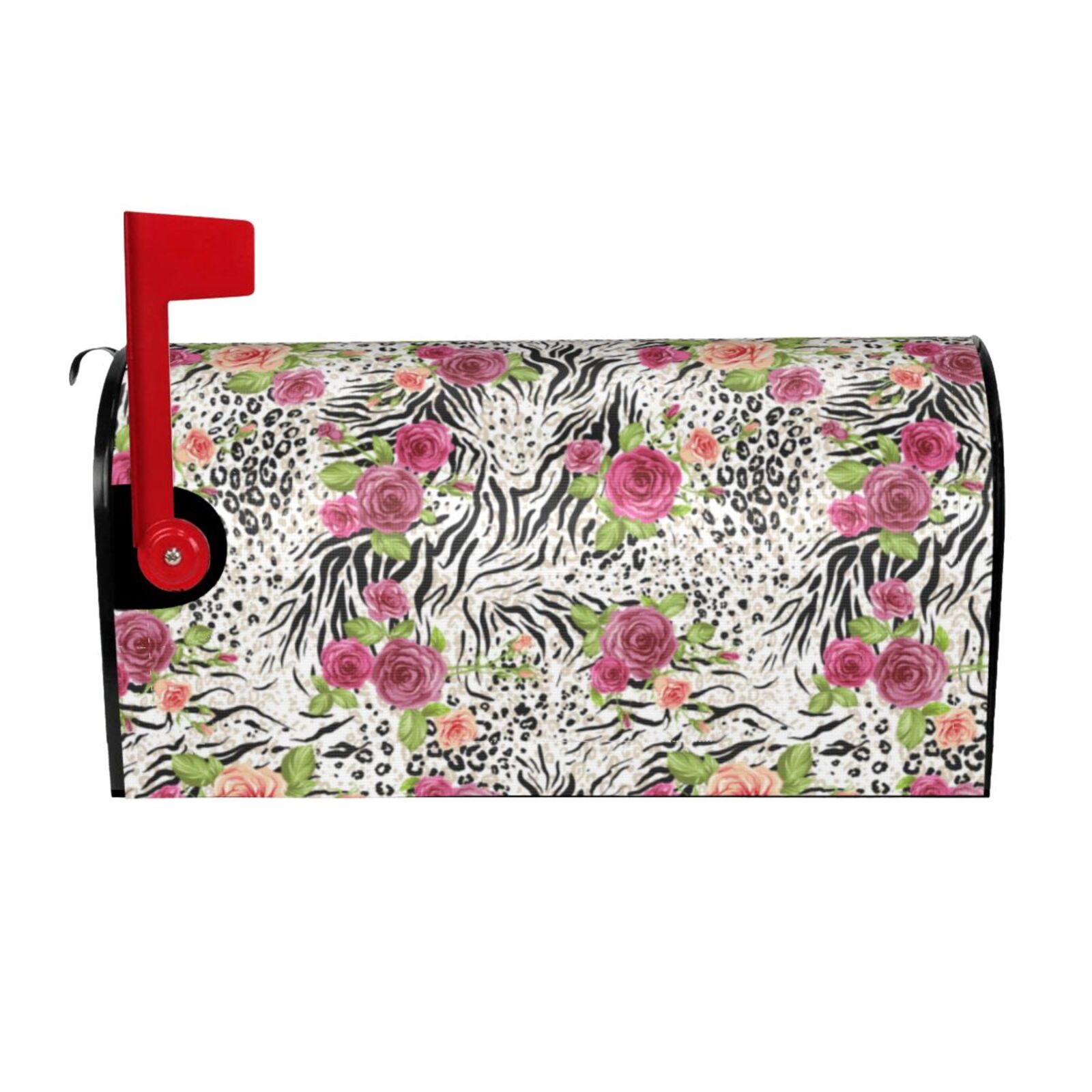 Mailbox Covers Roses Mixed Zebra Waterproof mail Box Covers, Magnetic ...