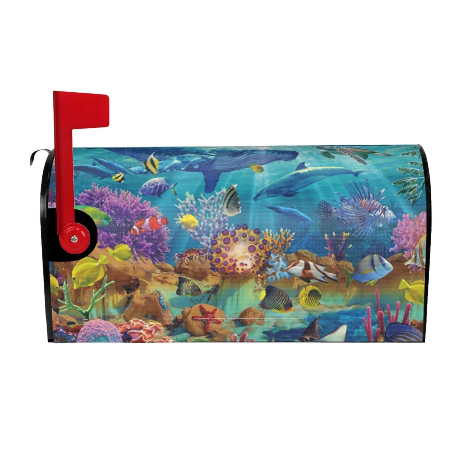 Mailbox Covers, Sea World Welcome Mailbox Cover Magnetic Extra Large ...