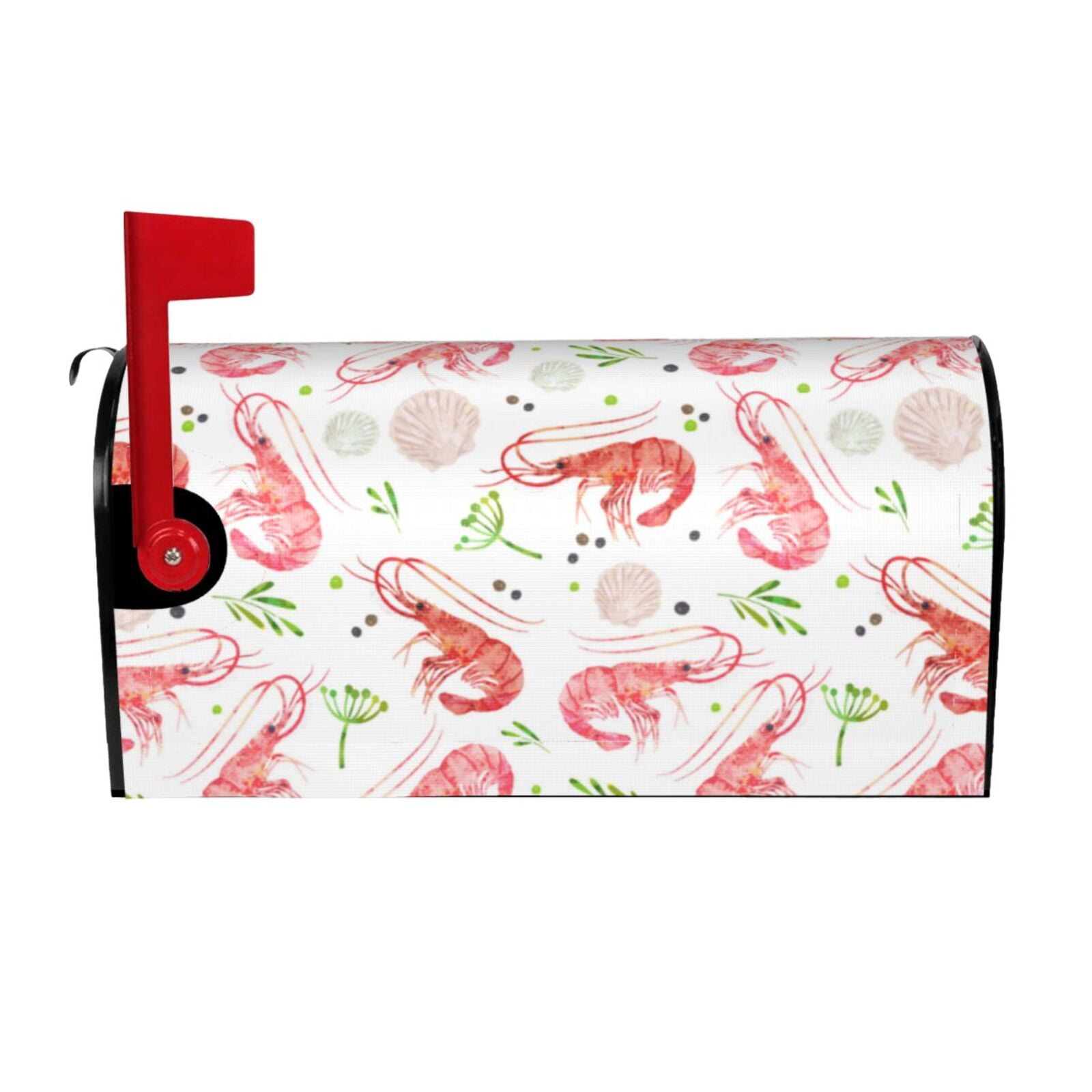 Mailbox Covers, Shrimp Shells Seaweed Welcome Cute Mailbox Cover ...