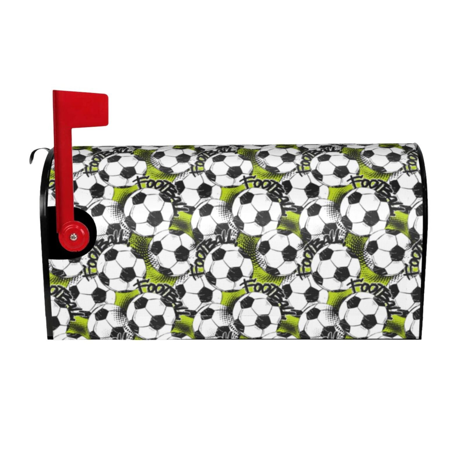 Mailbox Covers, Soccer and Football Welcome Cute Mailbox Cover Magnetic ...