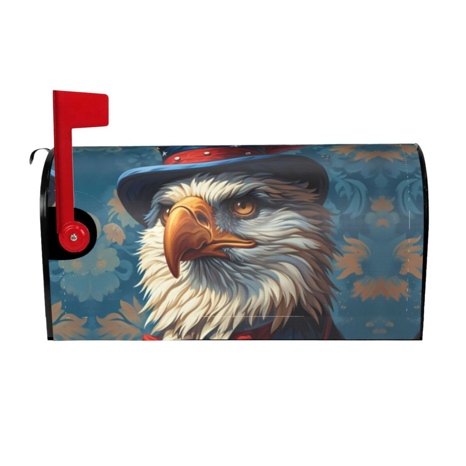 Mailbox Covers Surreal Bald Eagle Gentleman Waterproof mail Box Covers ...