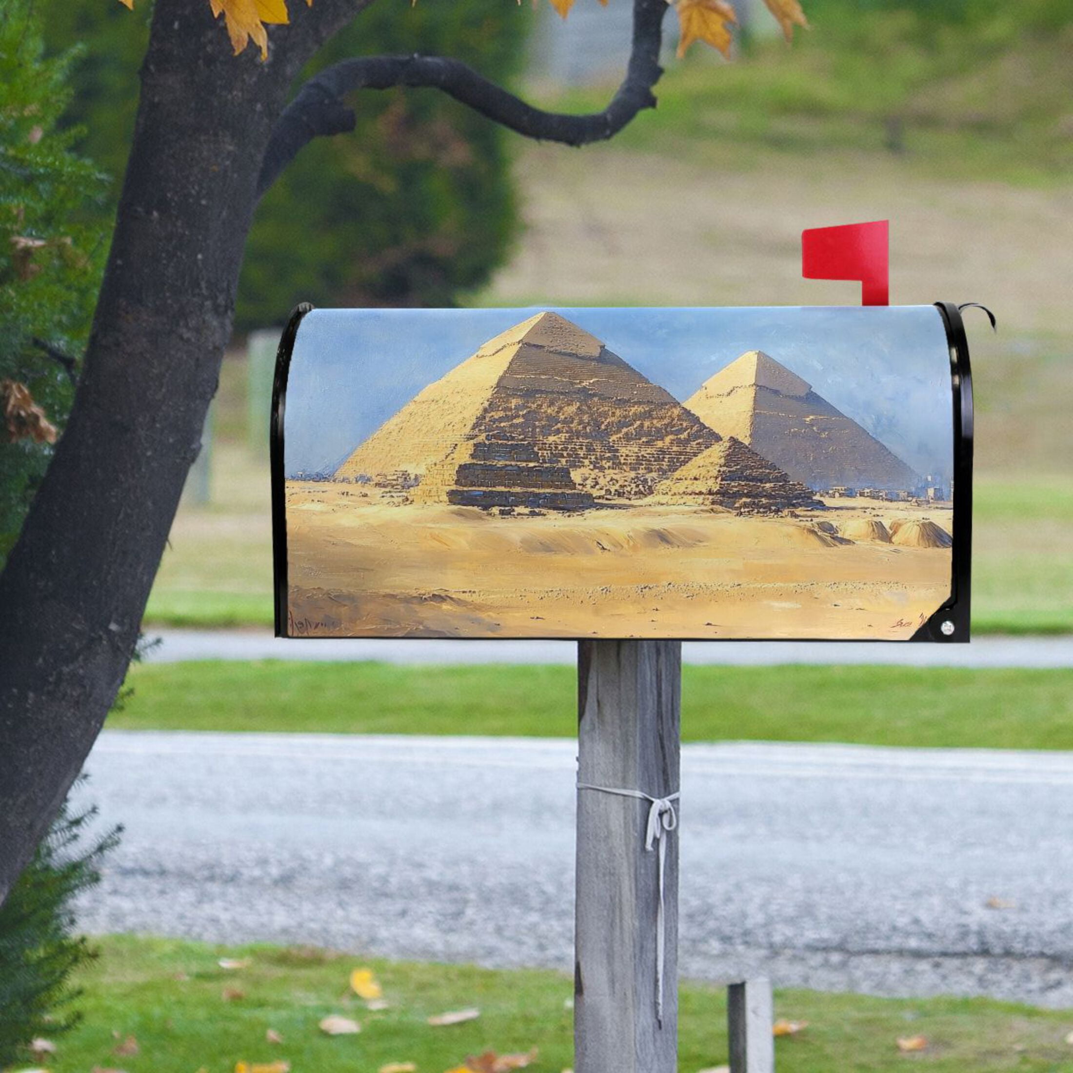 Mailbox Covers The Pyramids Mailbox Cover - Walmart.com