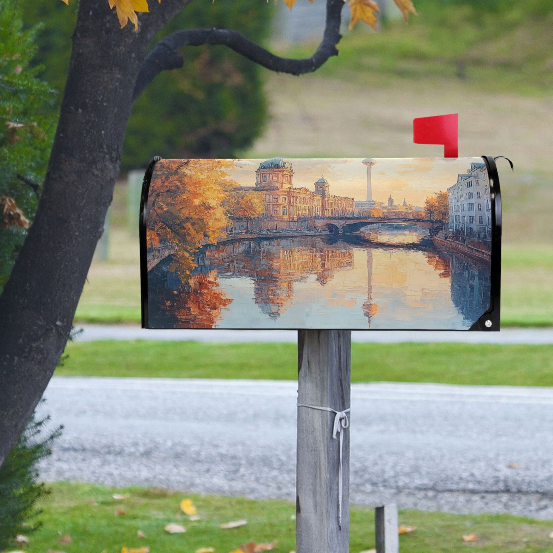 Mailbox Covers The Tower and Bridge Mailbox Cover - Walmart.com
