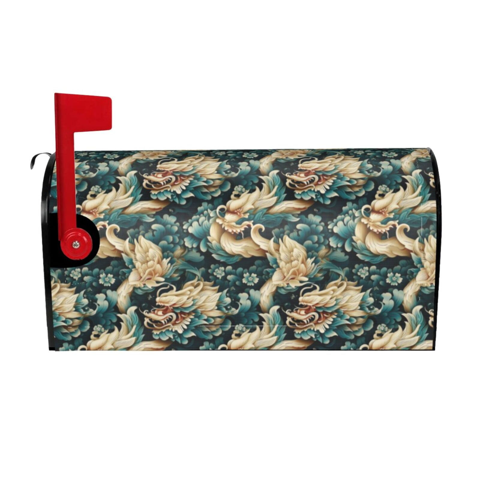 Mailbox Covers, Traditional Clouds Dragon Welcome Cute Mailbox Cover ...