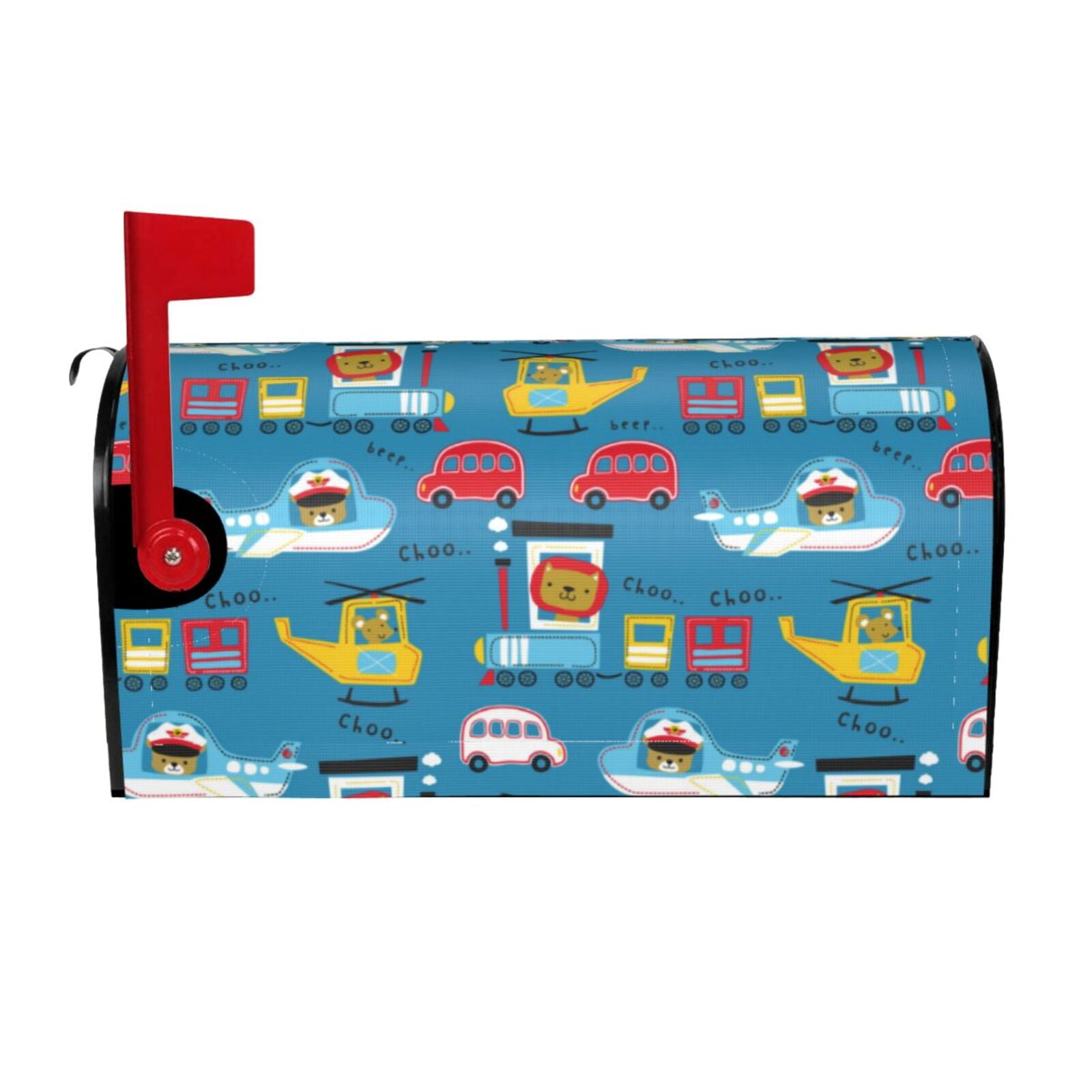 Mailbox Covers, Transportations Cute Animals Welcome Cute Mailbox Cover ...