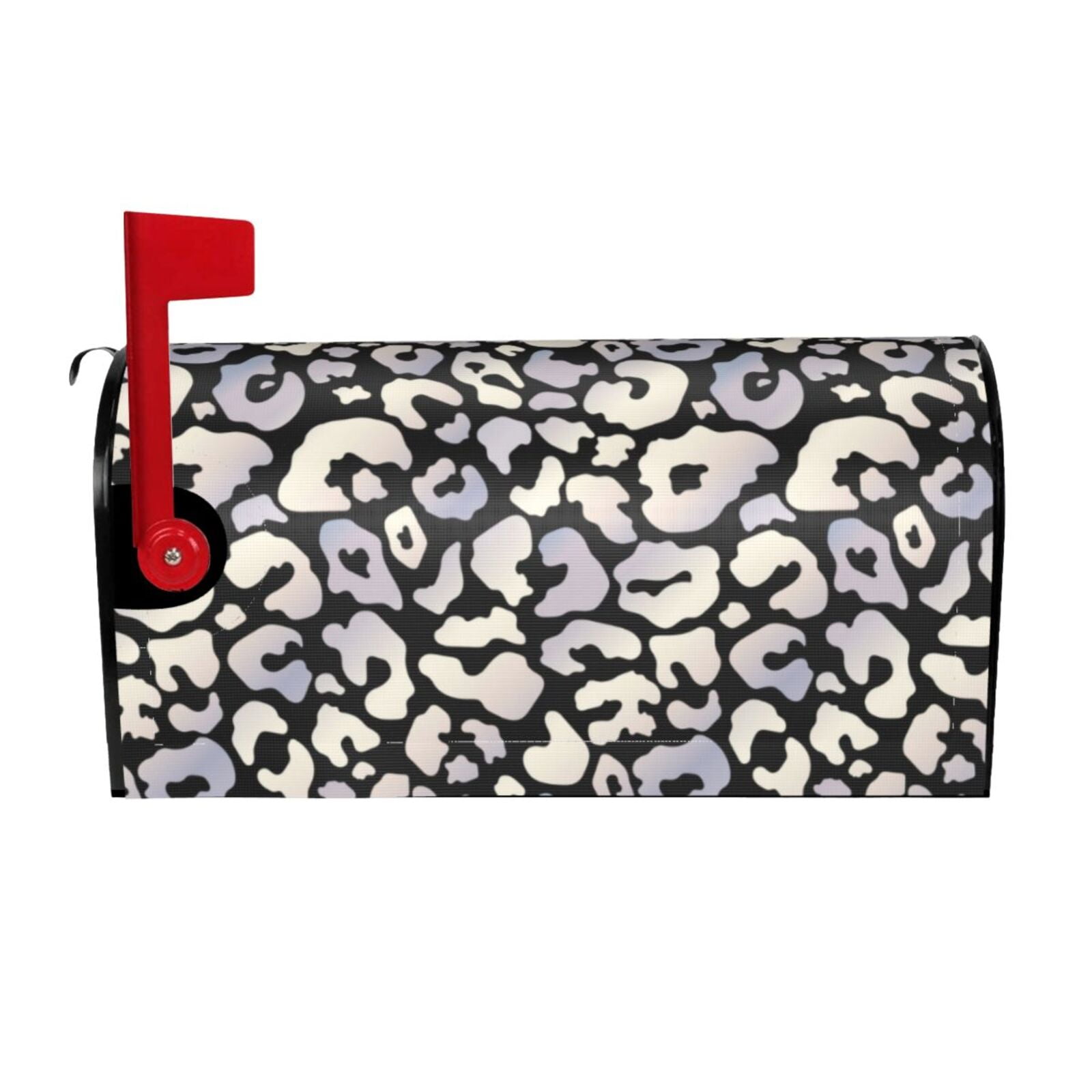 Mailbox Covers Trendy silver leopard black Waterproof mail Box Covers ...