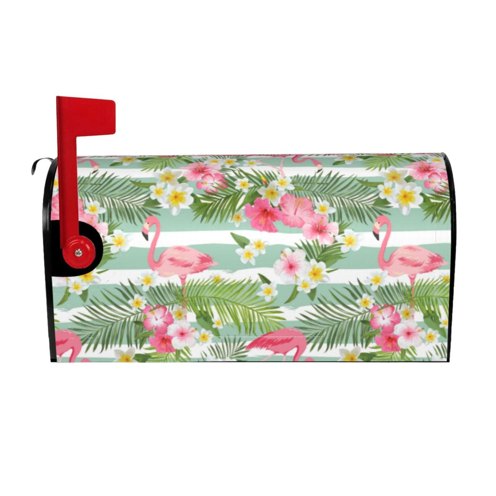 Mailbox Covers Tropical Flamingo Waterproof mail Box Covers, Magnetic ...