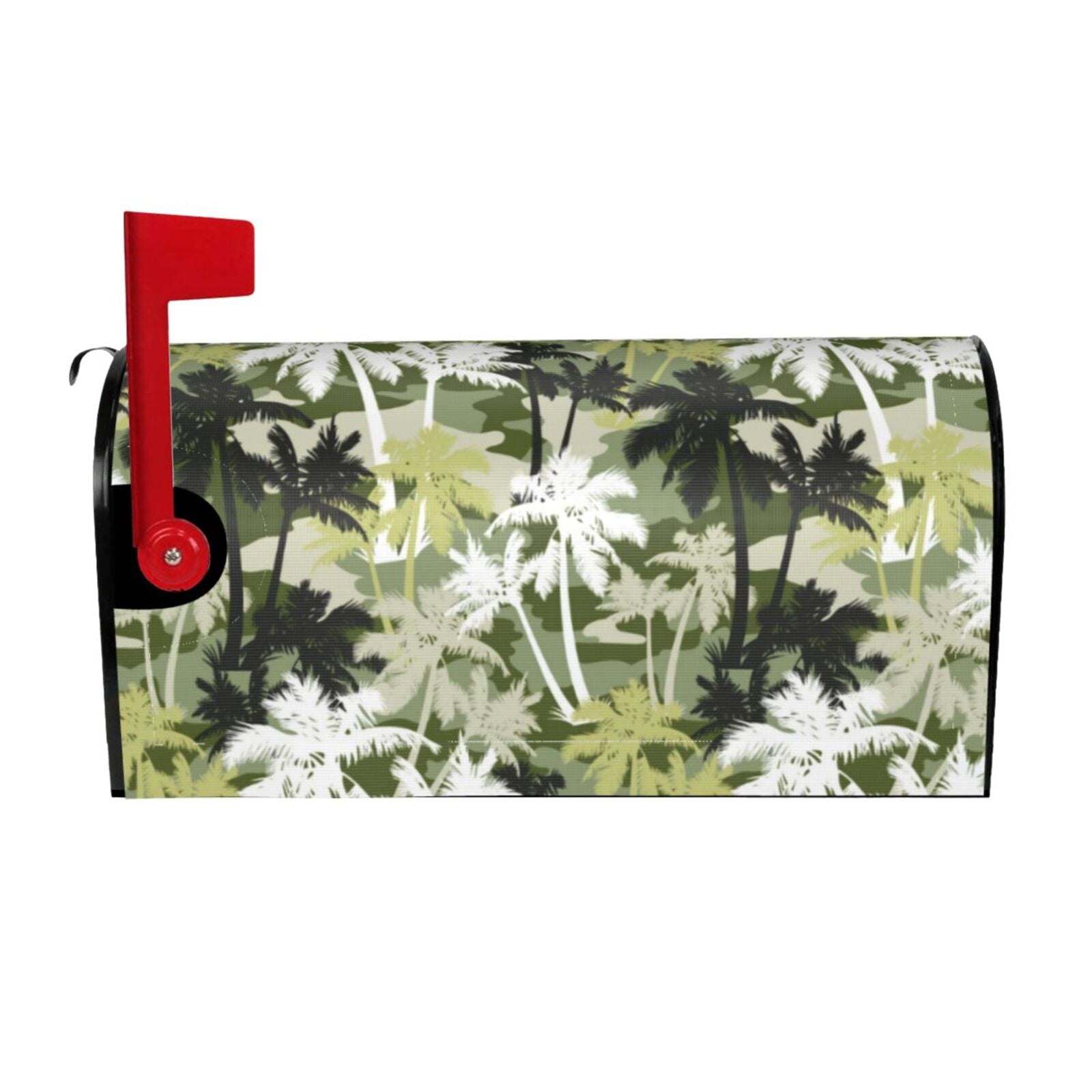 Mailbox Covers, Tropical Jungle Camouflage Welcome Cute Mailbox Cover ...