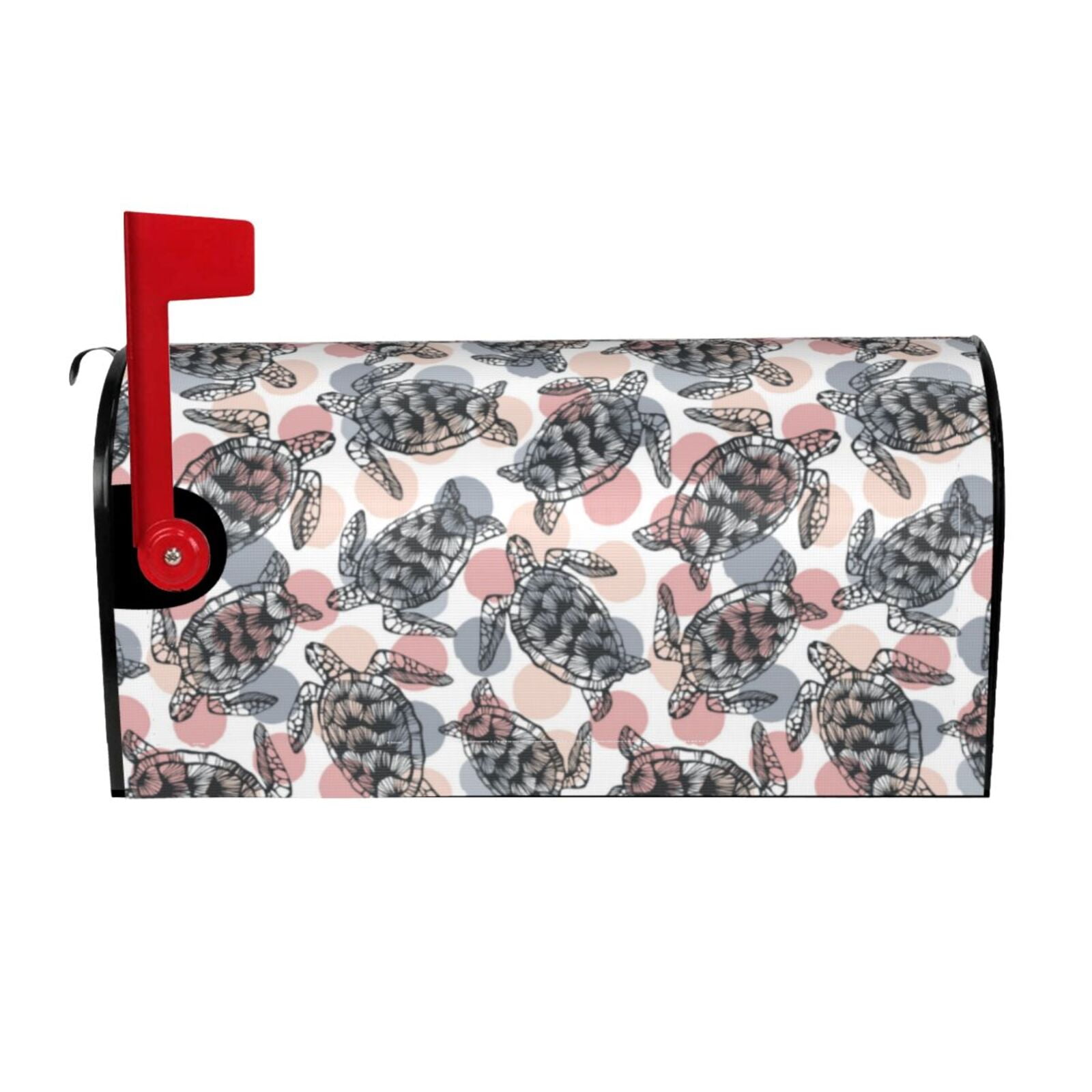 Mailbox Covers, Turtle print Welcome Cute Mailbox Cover Magnetic ...