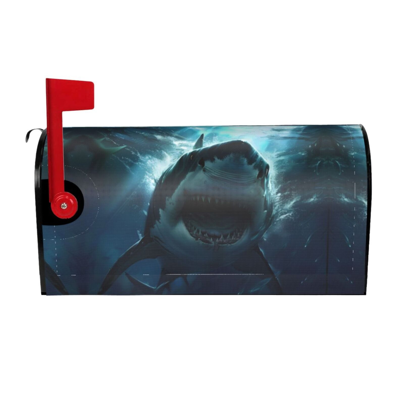 Mailbox Covers, Undersea Shark Welcome Mailbox Cover Magnetic Extra ...