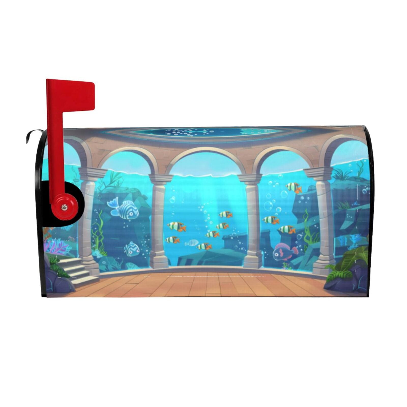 Mailbox Covers, Underwater Aquarium Arches Welcome Mailbox Cover ...