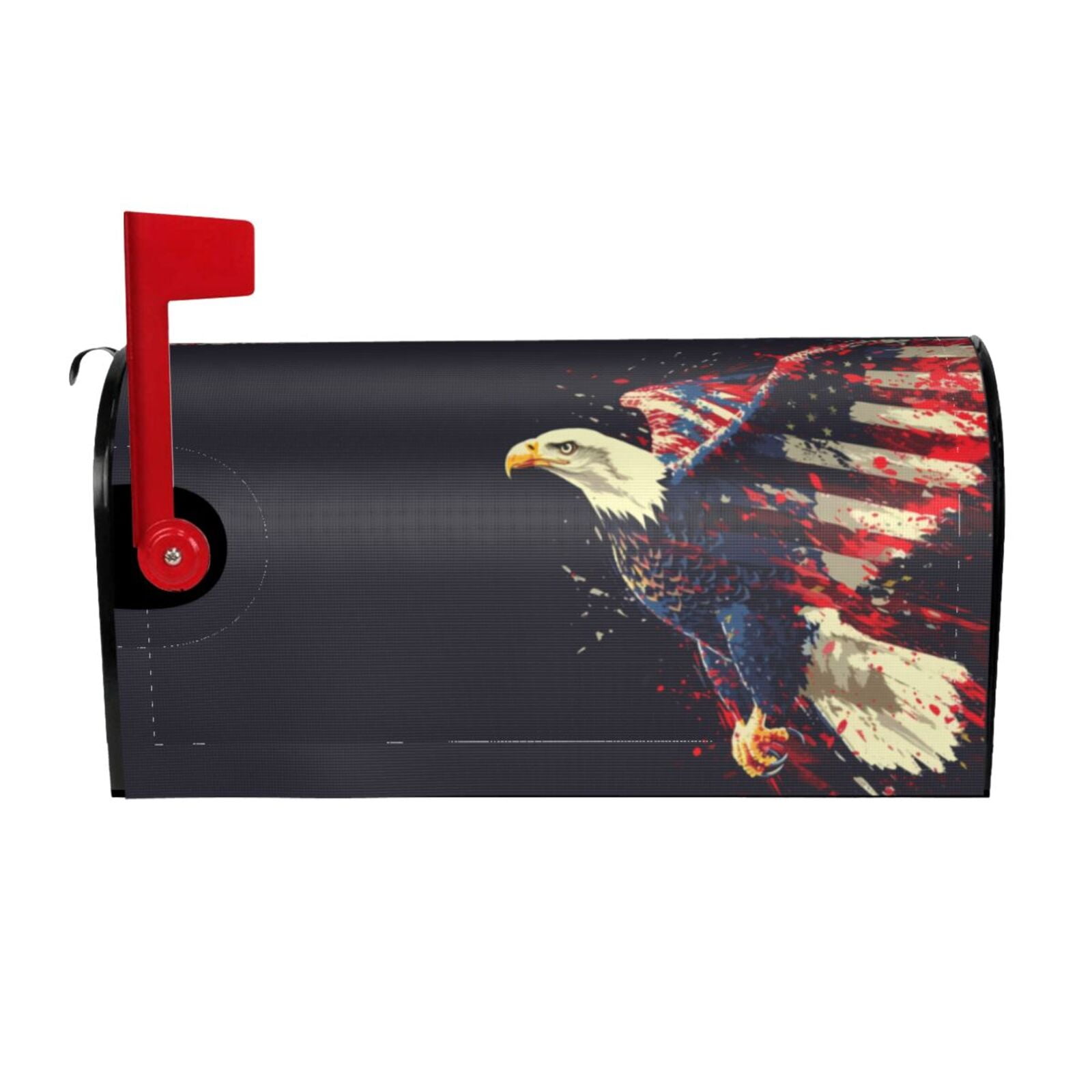 Mailbox Covers Watercolor Bald Eagle Waterproof mail Box Covers ...