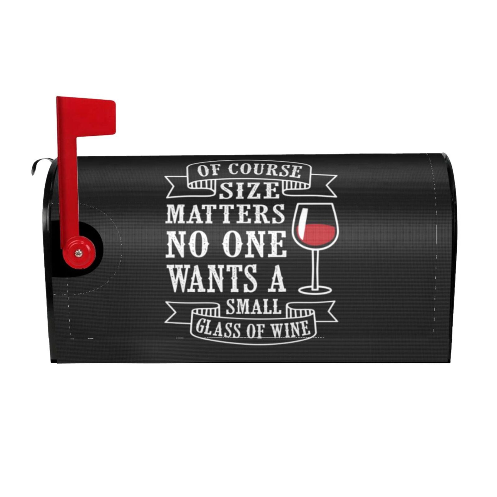 Mailbox Covers, Wine Funny Welcome Cute Mailbox Cover Magnetic Standard ...