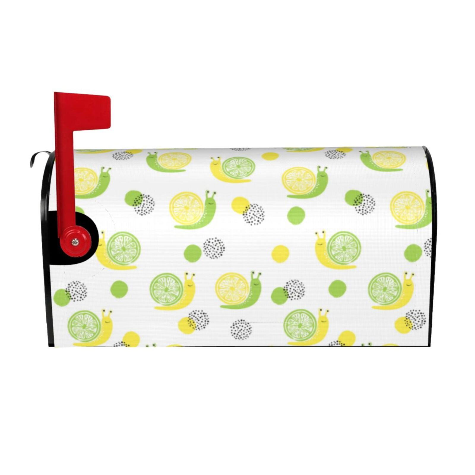 Mailbox Covers, Yellow Green Lemon Snail Welcome Cute Mailbox Cover ...