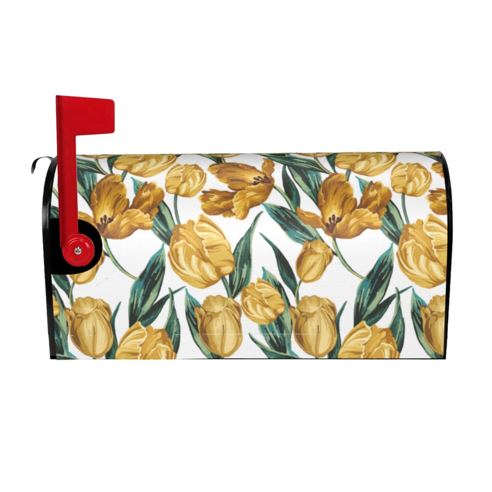 Mailbox Covers Yellow tulips Waterproof mail Box Covers, Magnetic ...