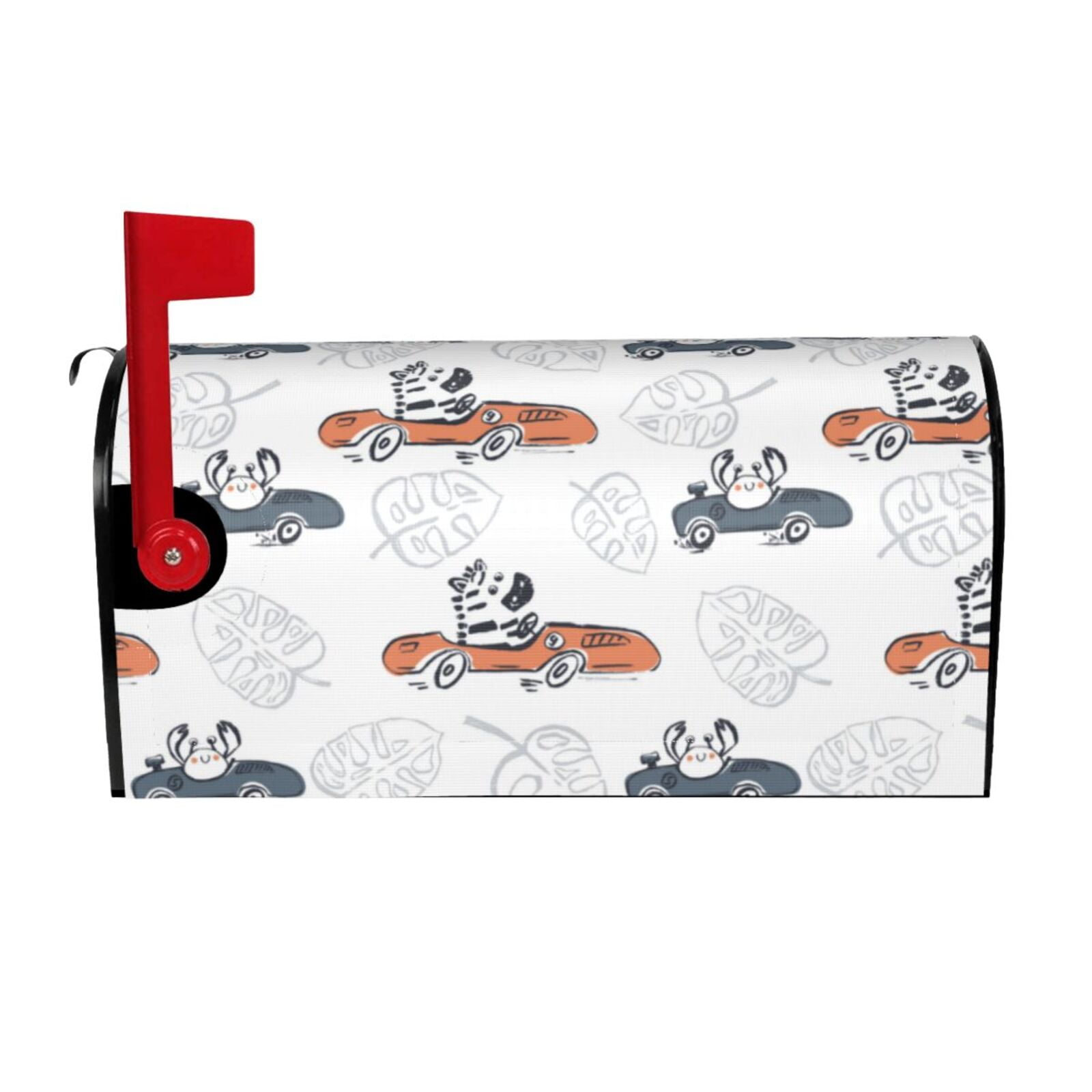 Mailbox Covers, Zebra crab Welcome Cute Mailbox Cover Magnetic Standard ...