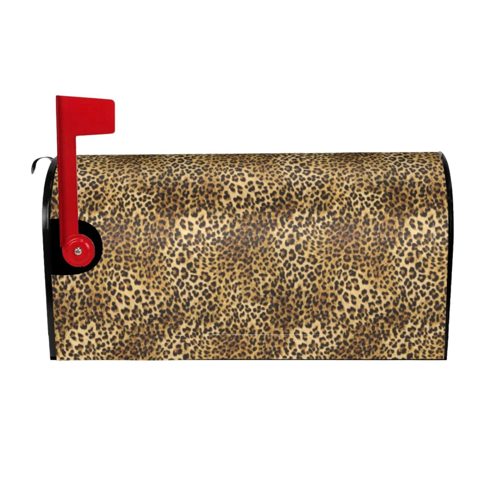 Mailbox Covers, abstract Leopard tiger print Welcome Cute Mailbox Cover ...