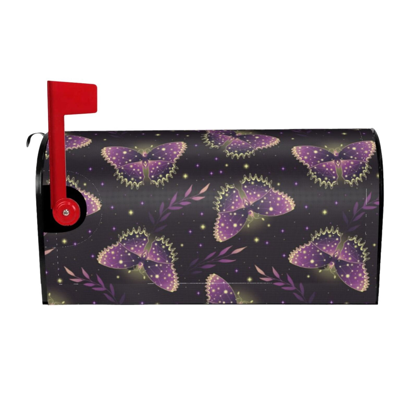 Mailbox Covers aesthetic starry sky Night butterfly Waterproof mail Box ...