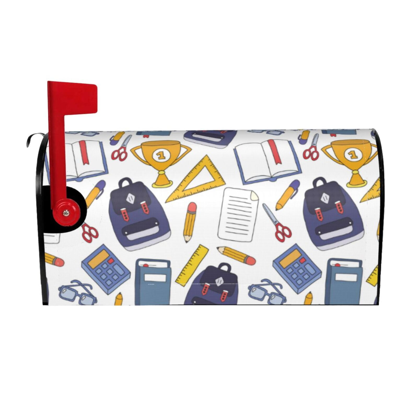 Mailbox Covers bag ruler pen Print Waterproof mail Box Covers, Magnetic ...