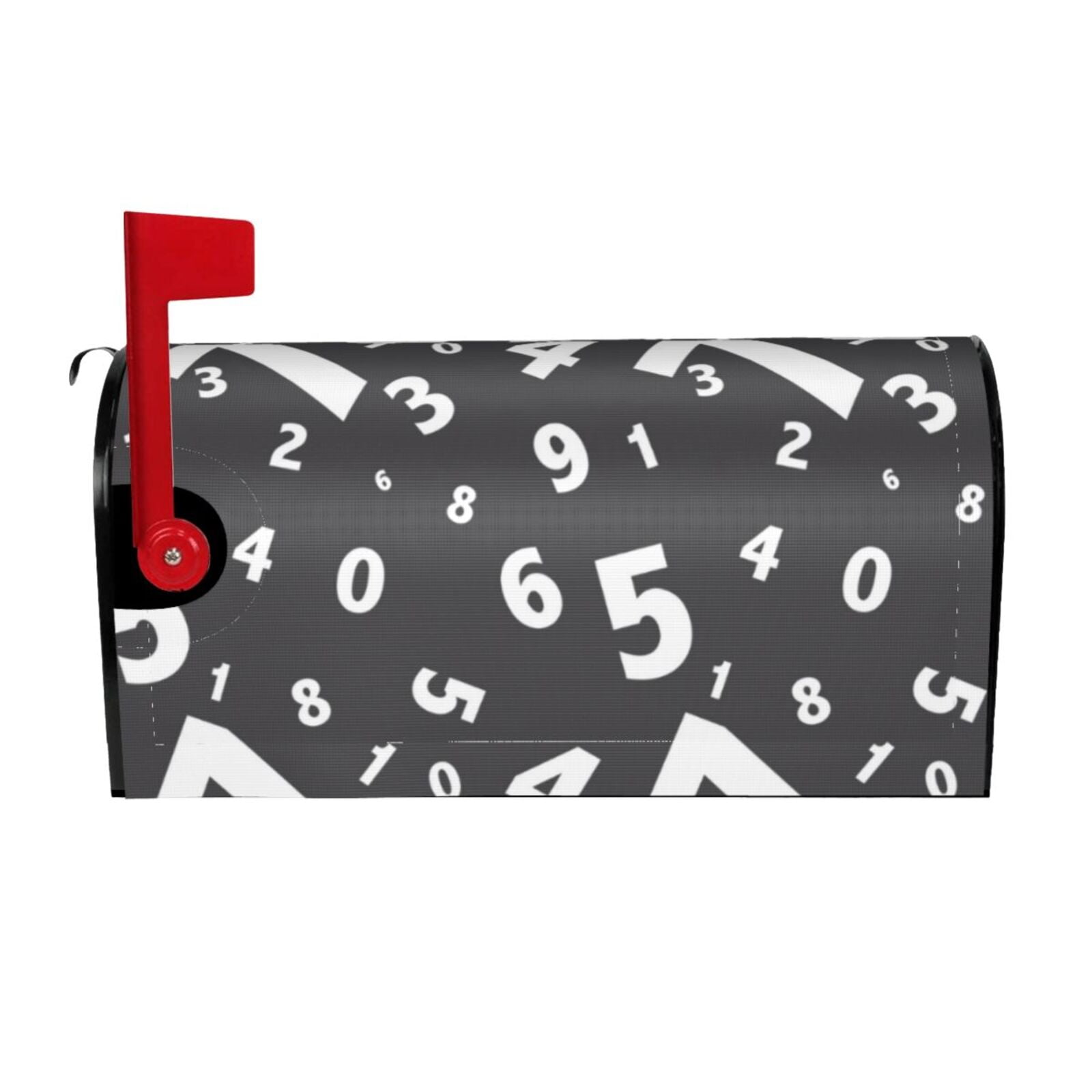 Mailbox Covers, black math number Welcome Cute Mailbox Cover Magnetic ...