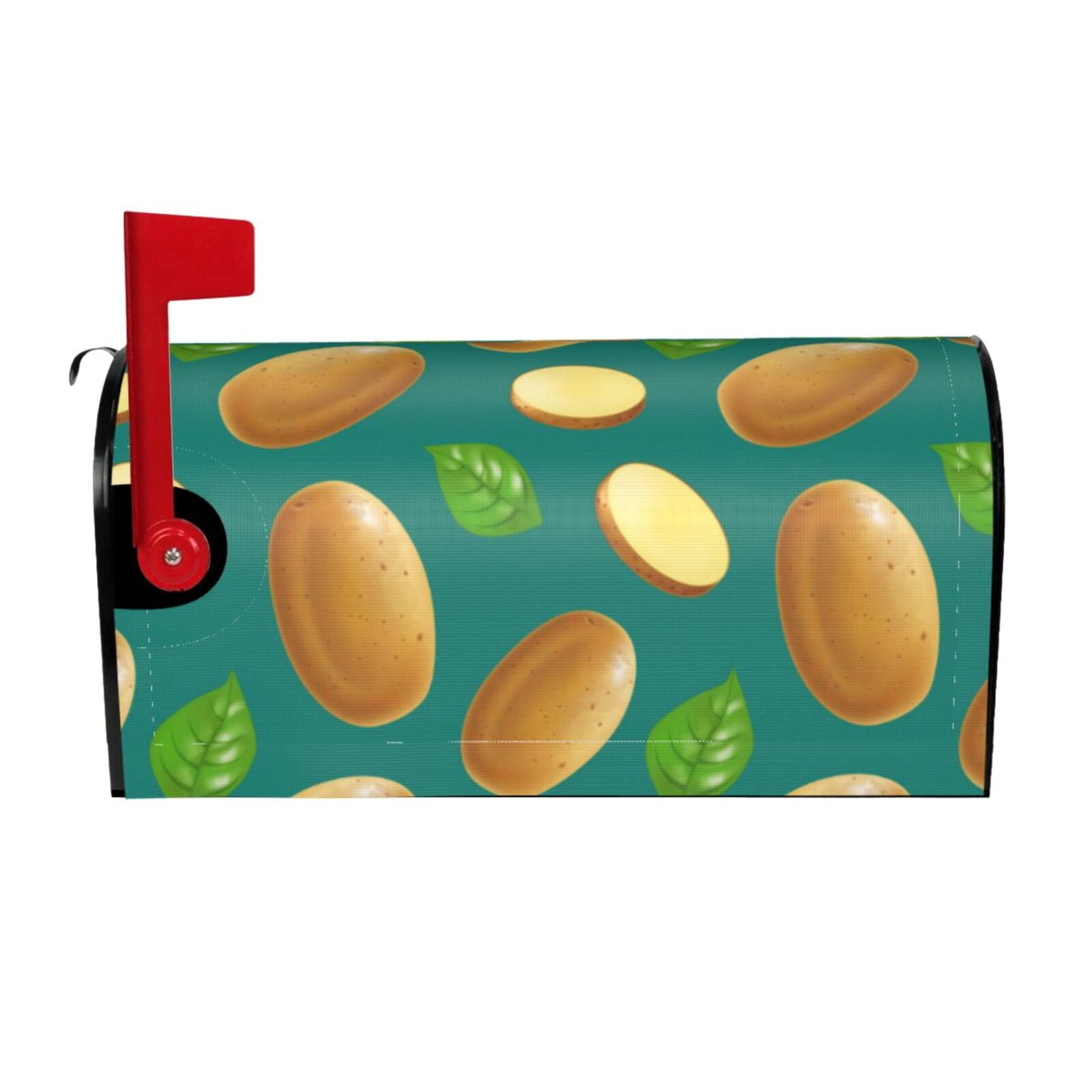 Mailbox Covers, cartoon Potato leaf Welcome Cute Mailbox Cover Magnetic ...