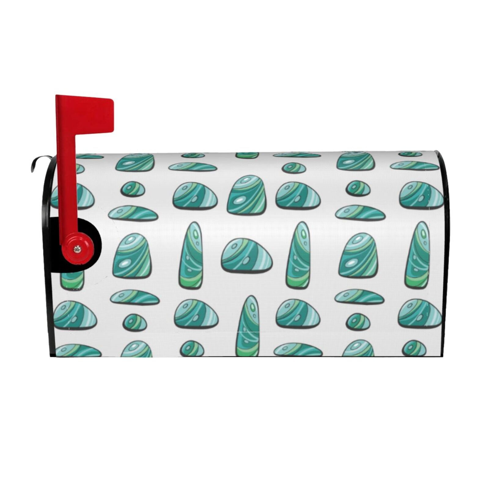 Mailbox Covers cartoon sea pebbles Waterproof mail Box Covers, Magnetic ...