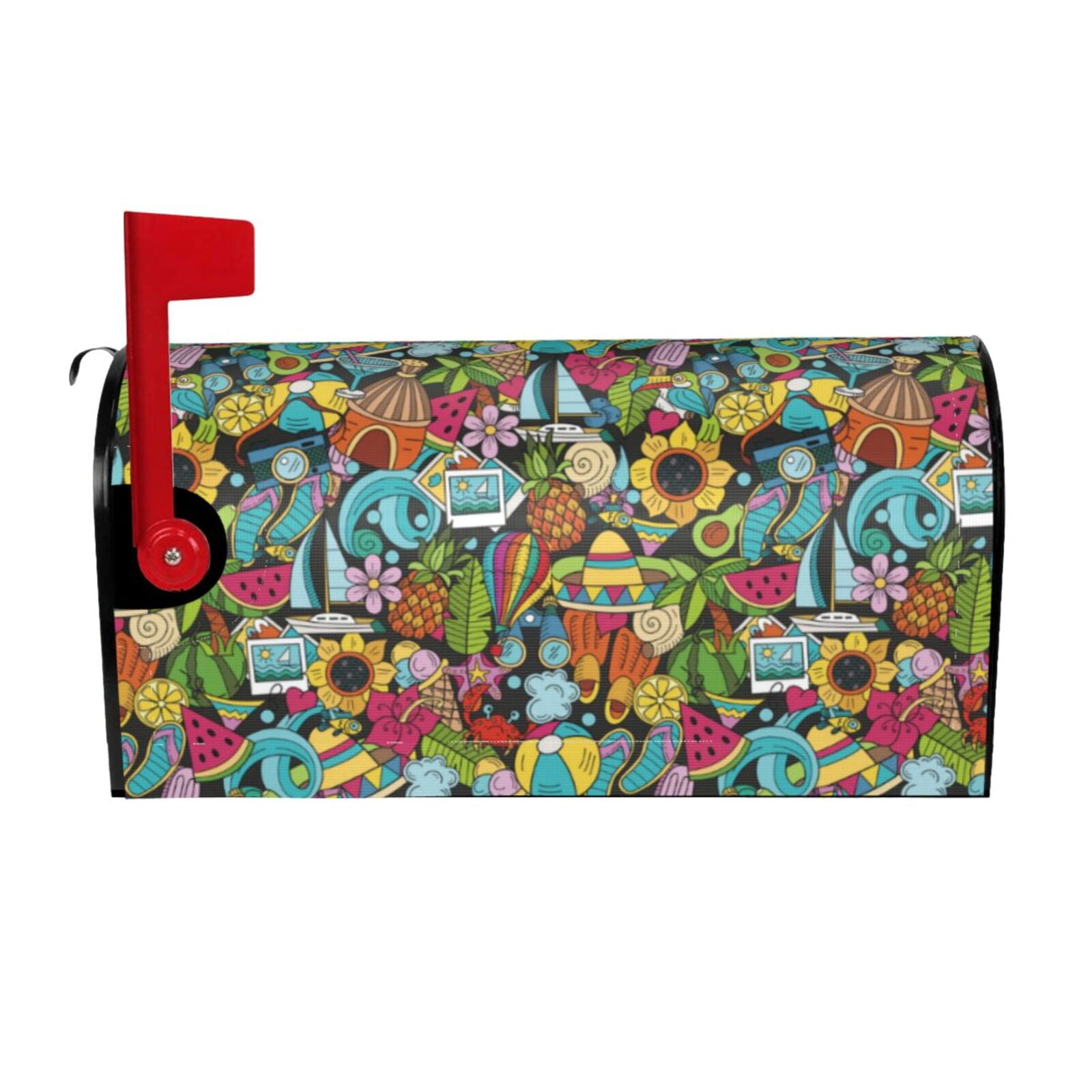 Mailbox Covers color summer Waterproof mail Box Covers, Magnetic ...