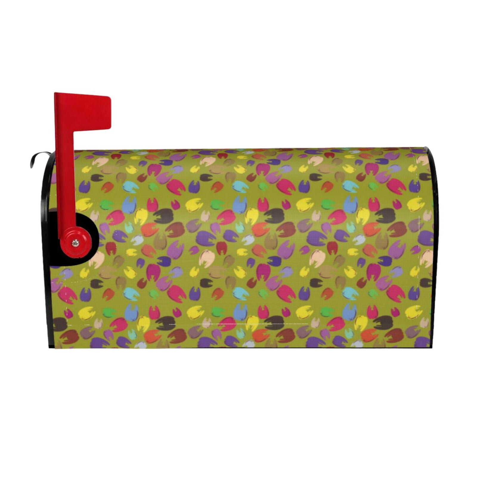 Mailbox Covers, colored tooth pattern Welcome Cute Mailbox Cover ...