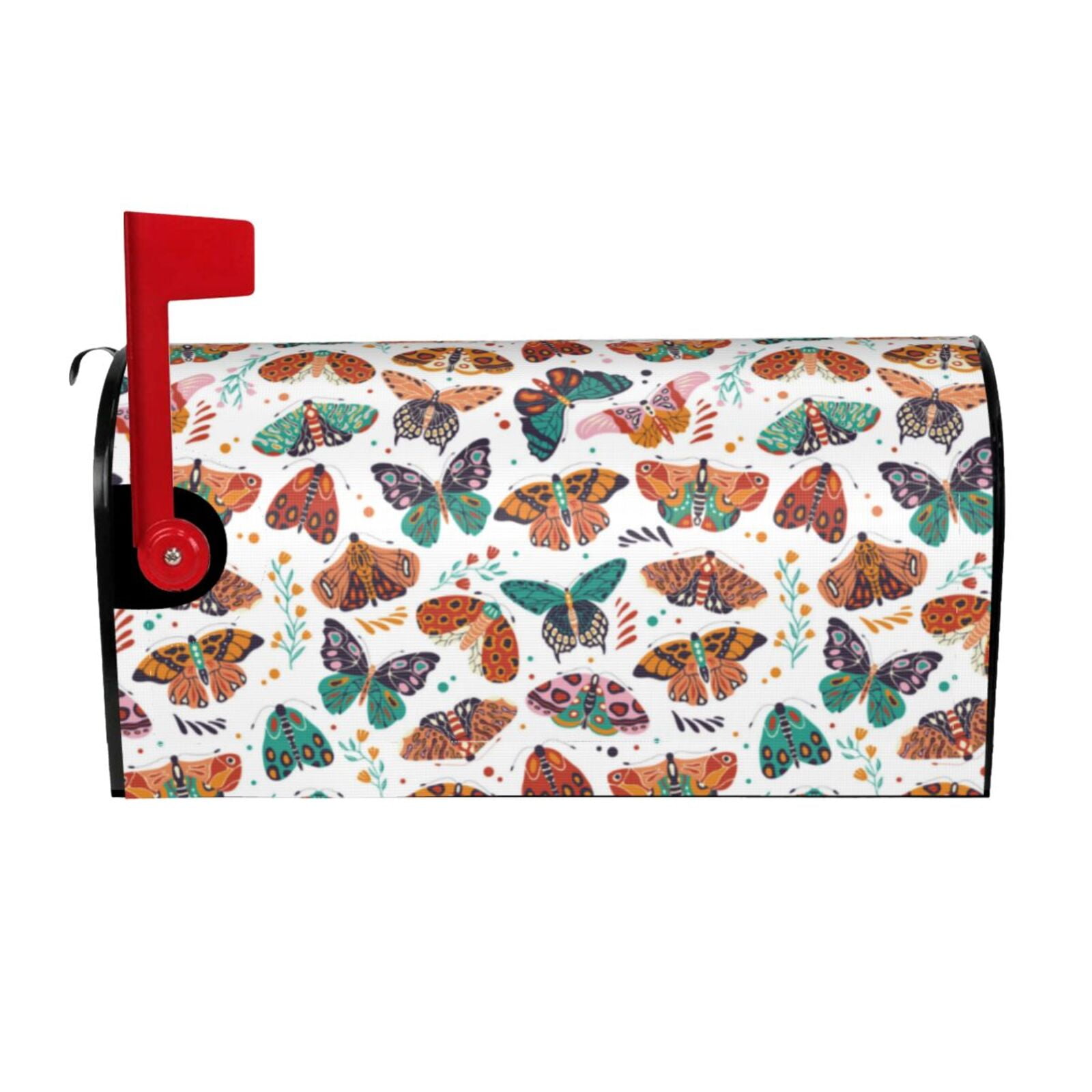 Mailbox Covers, colorful butterfly A Welcome Cute Mailbox Cover ...