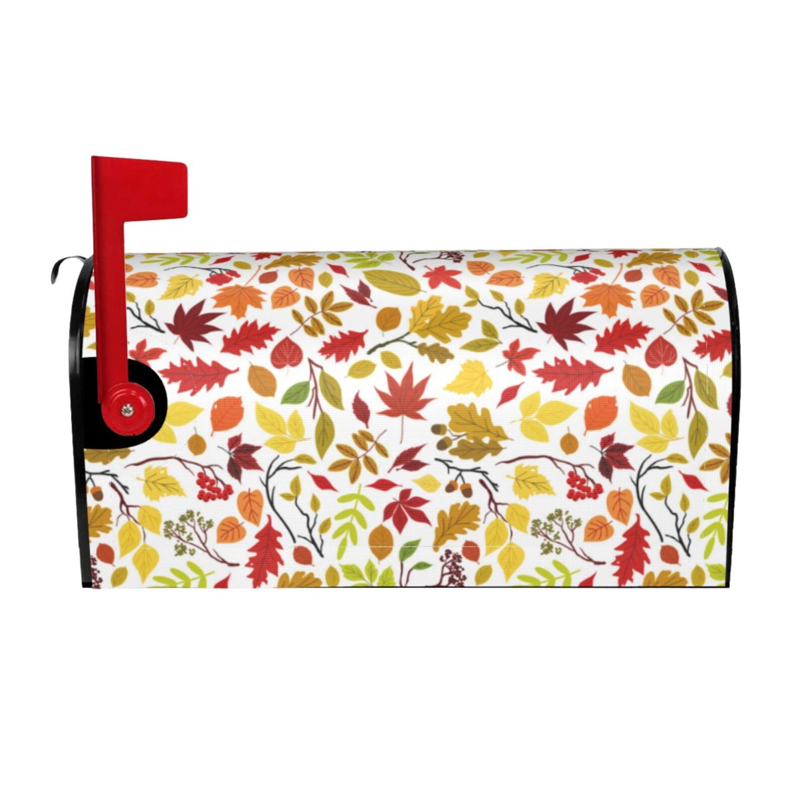Mailbox Covers colorful leaves Waterproof mail Box Covers, Magnetic ...