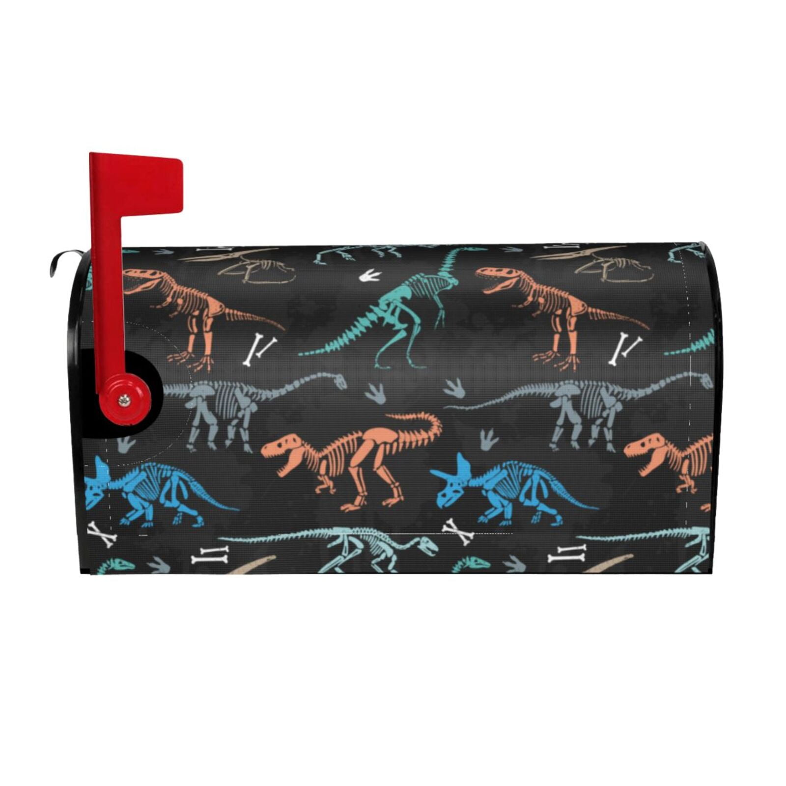 Mailbox Covers, cool Dinosaur Welcome Cute Mailbox Cover Magnetic ...