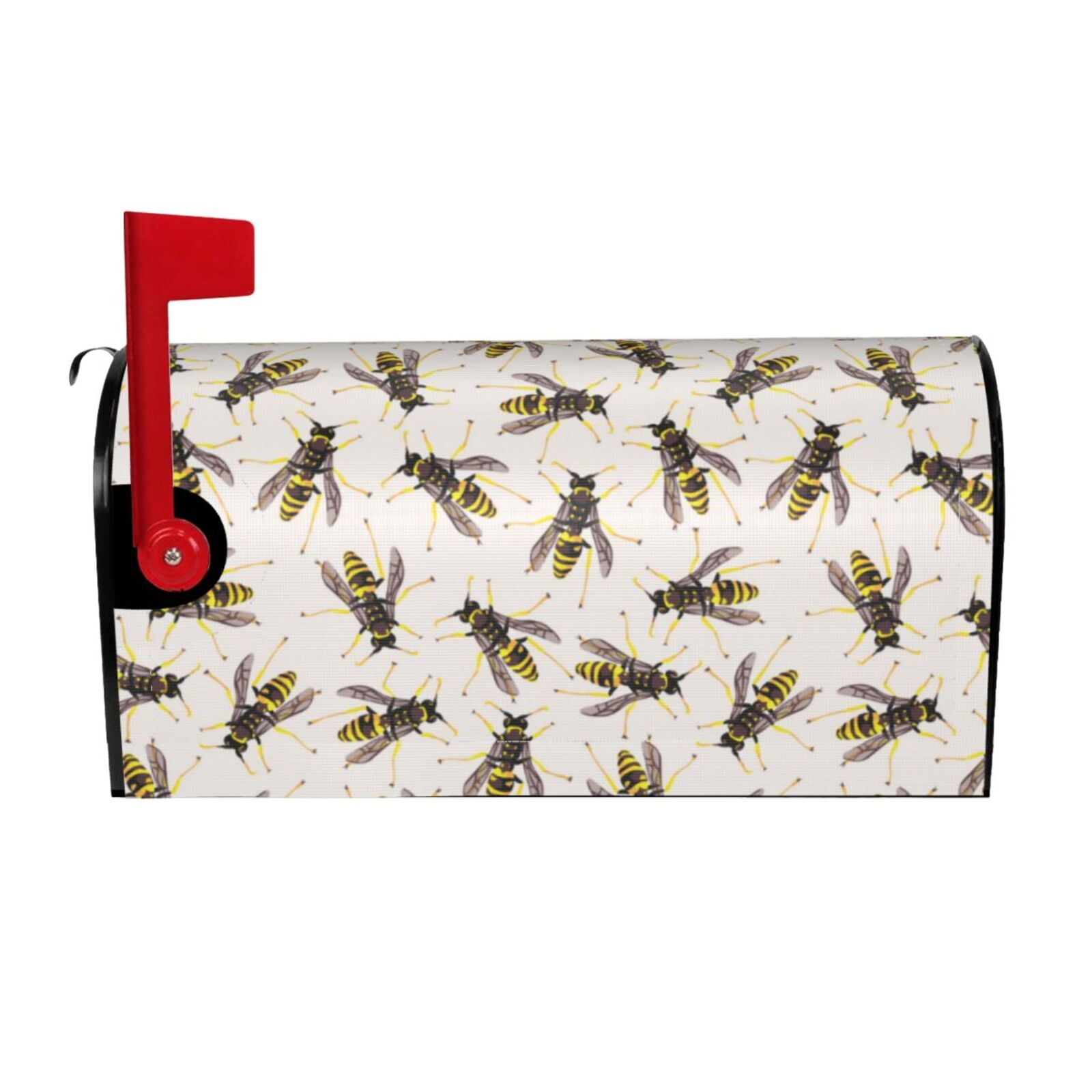 Mailbox Covers, cool bees print Welcome Cute Mailbox Cover Magnetic ...