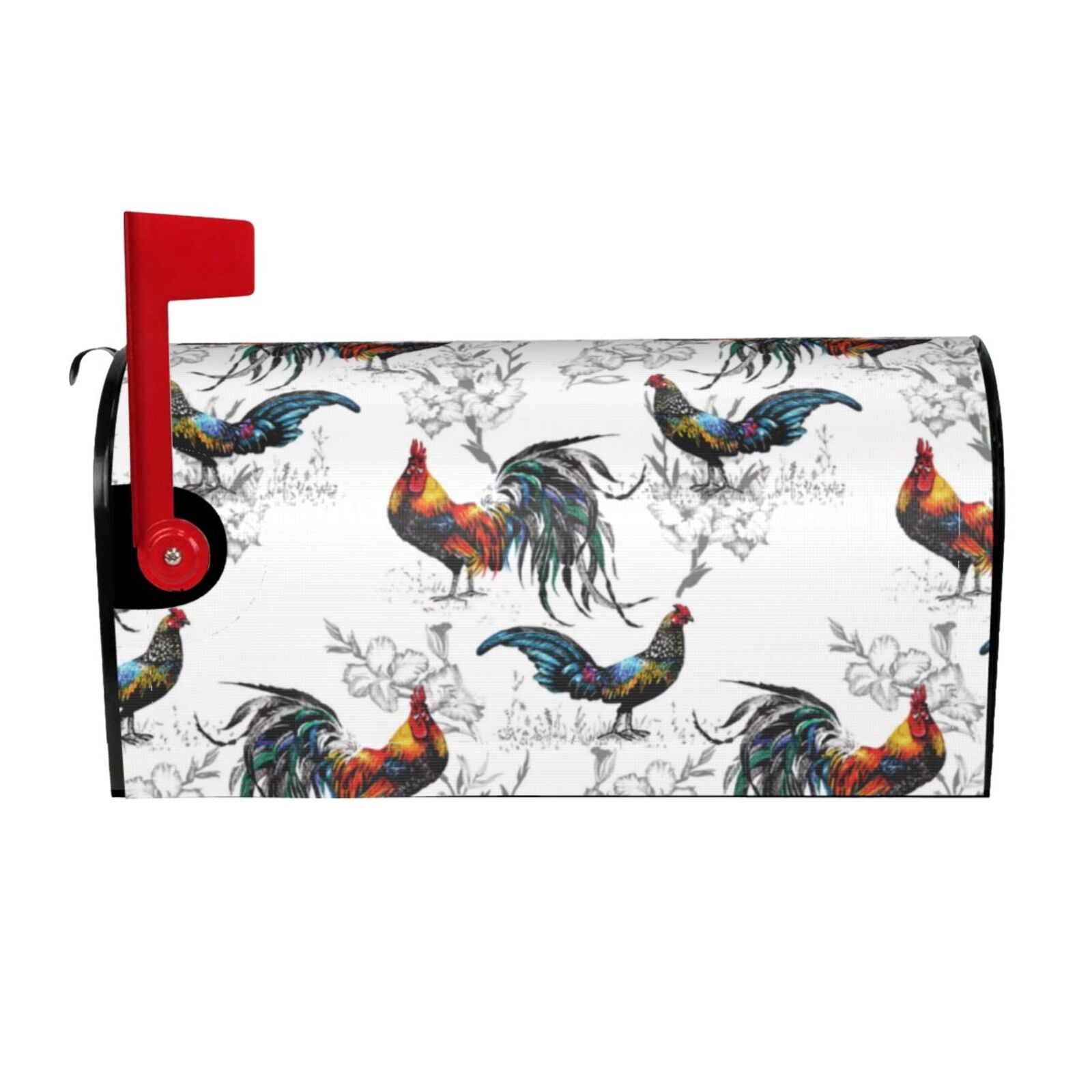 Mailbox Covers, cool chicken Welcome Cute Mailbox Cover Magnetic ...