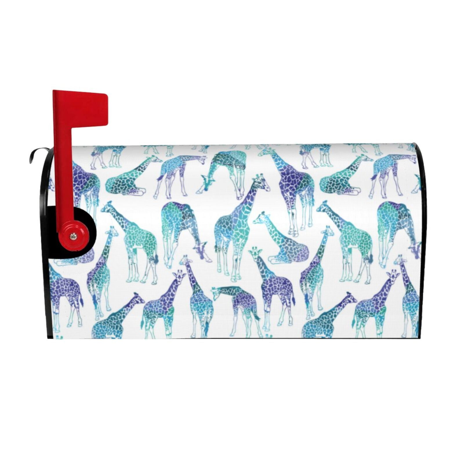 Mailbox Covers, cool giraffe Welcome Cute Mailbox Cover Magnetic ...