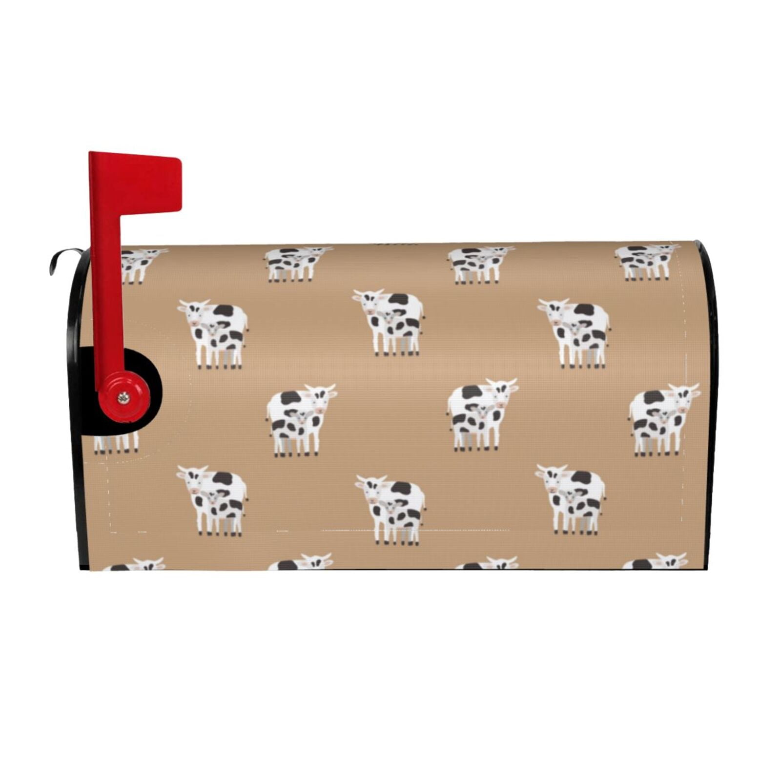Mailbox Covers, cow calf cute print Welcome Cute Mailbox Cover Magnetic ...