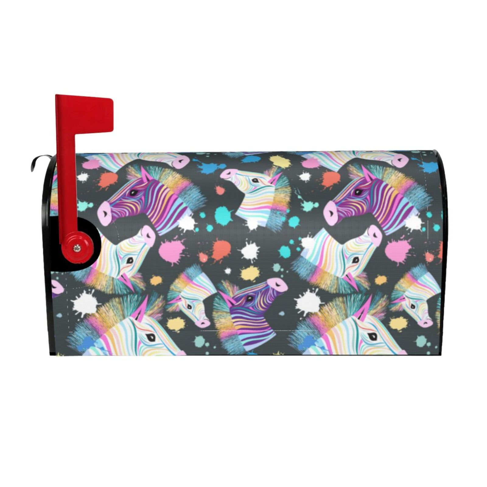 Mailbox Covers, cute Rainbow horse doodle cool Welcome Cute Mailbox ...