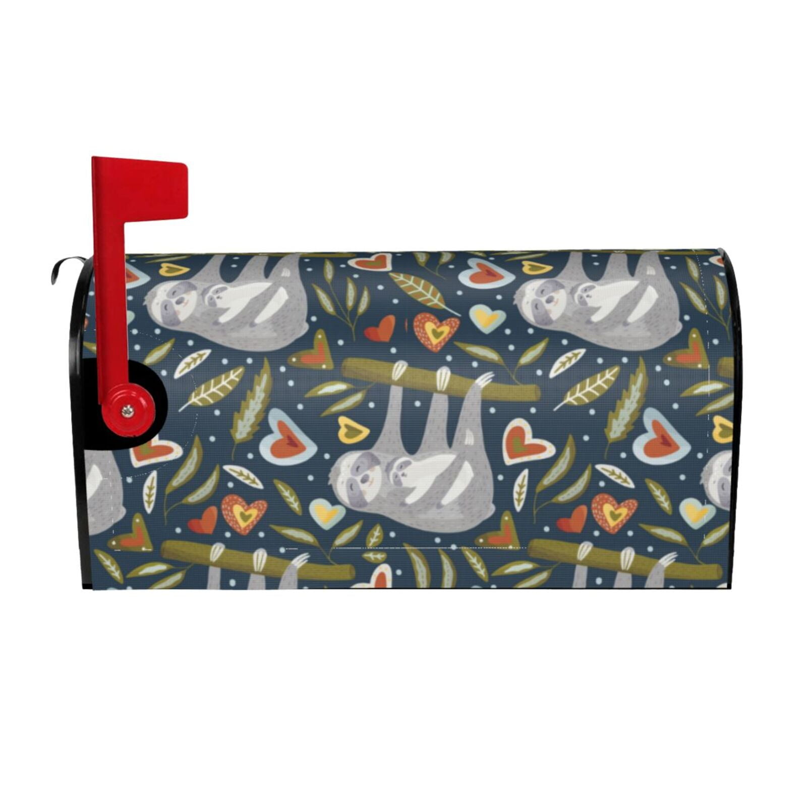 Mailbox Covers cute sloth A Waterproof mail Box Covers, Magnetic ...