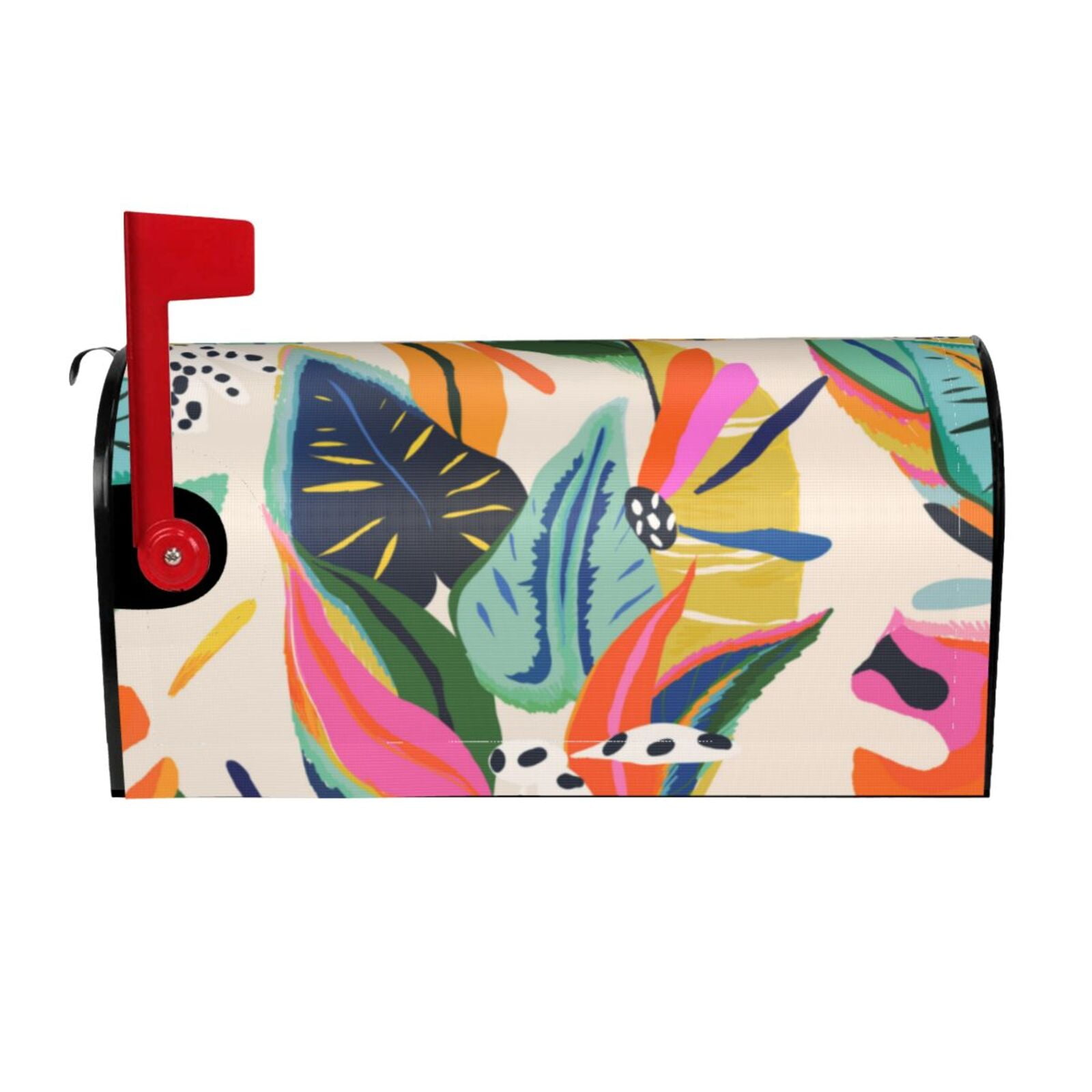 Mailbox Covers, floral jungle pattern Welcome Cute Mailbox Cover ...