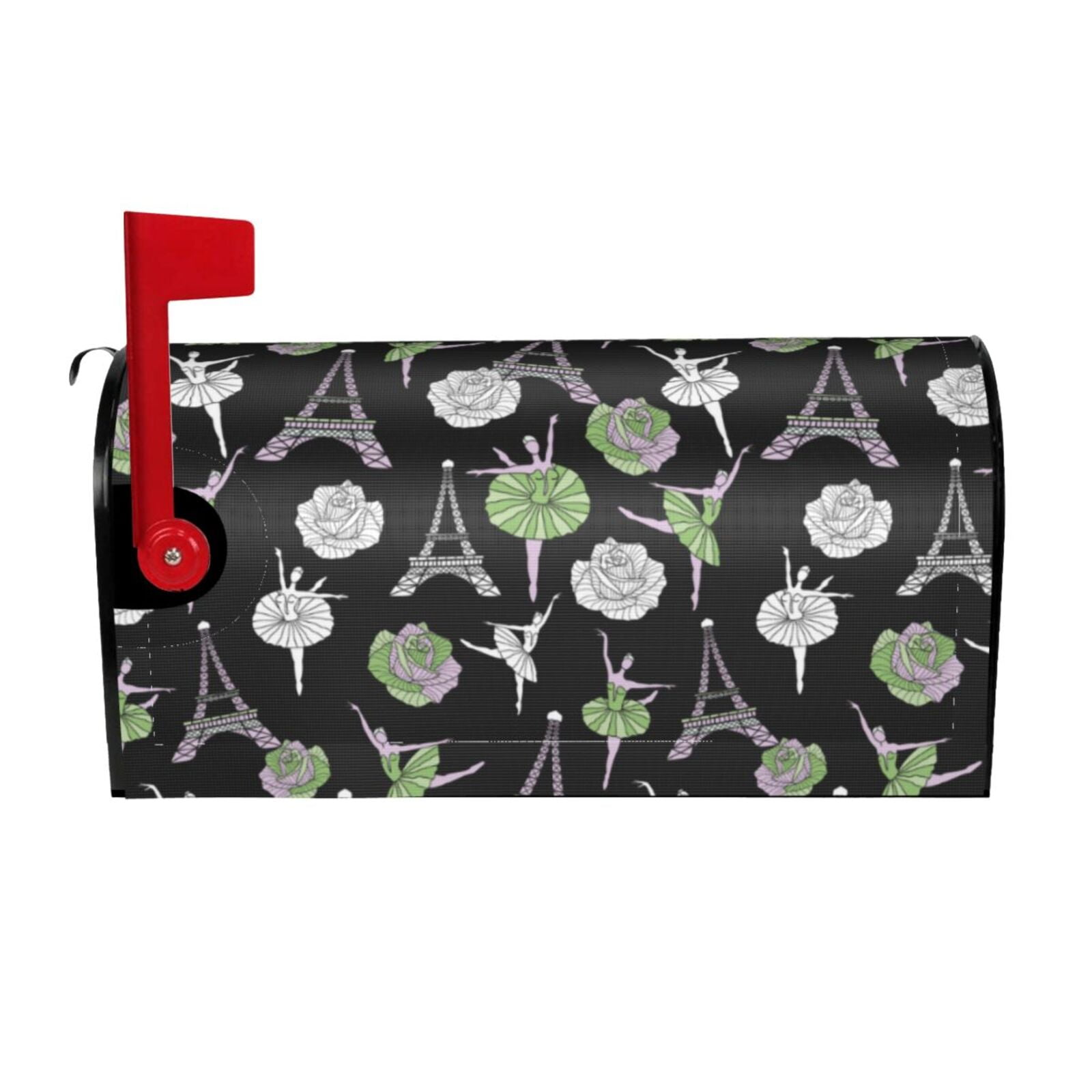 Mailbox Covers flower Tower ballet Waterproof mail Box Covers, Magnetic ...