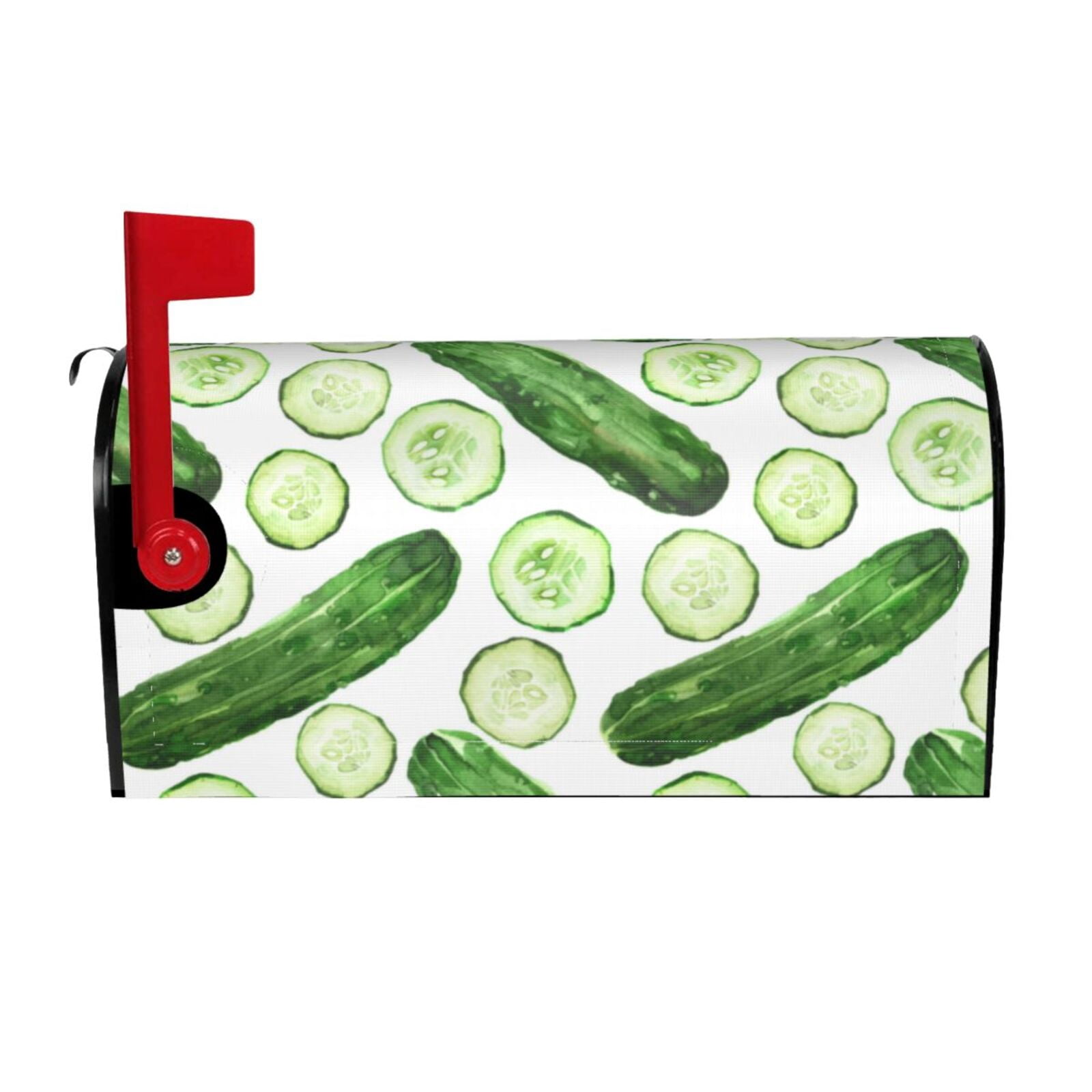 Mailbox Covers, funny Cucumber Print Welcome Cute Mailbox Cover ...