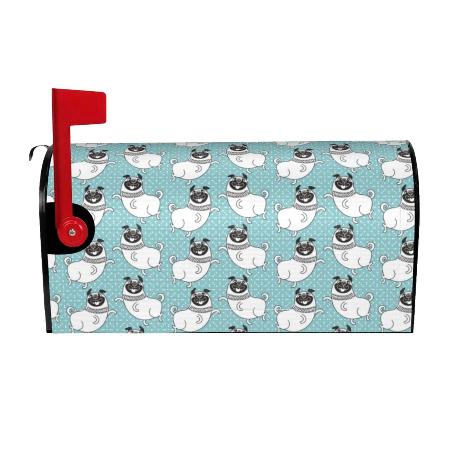 Mailbox Covers funny dog_A Waterproof mail Box Covers, Magnetic ...