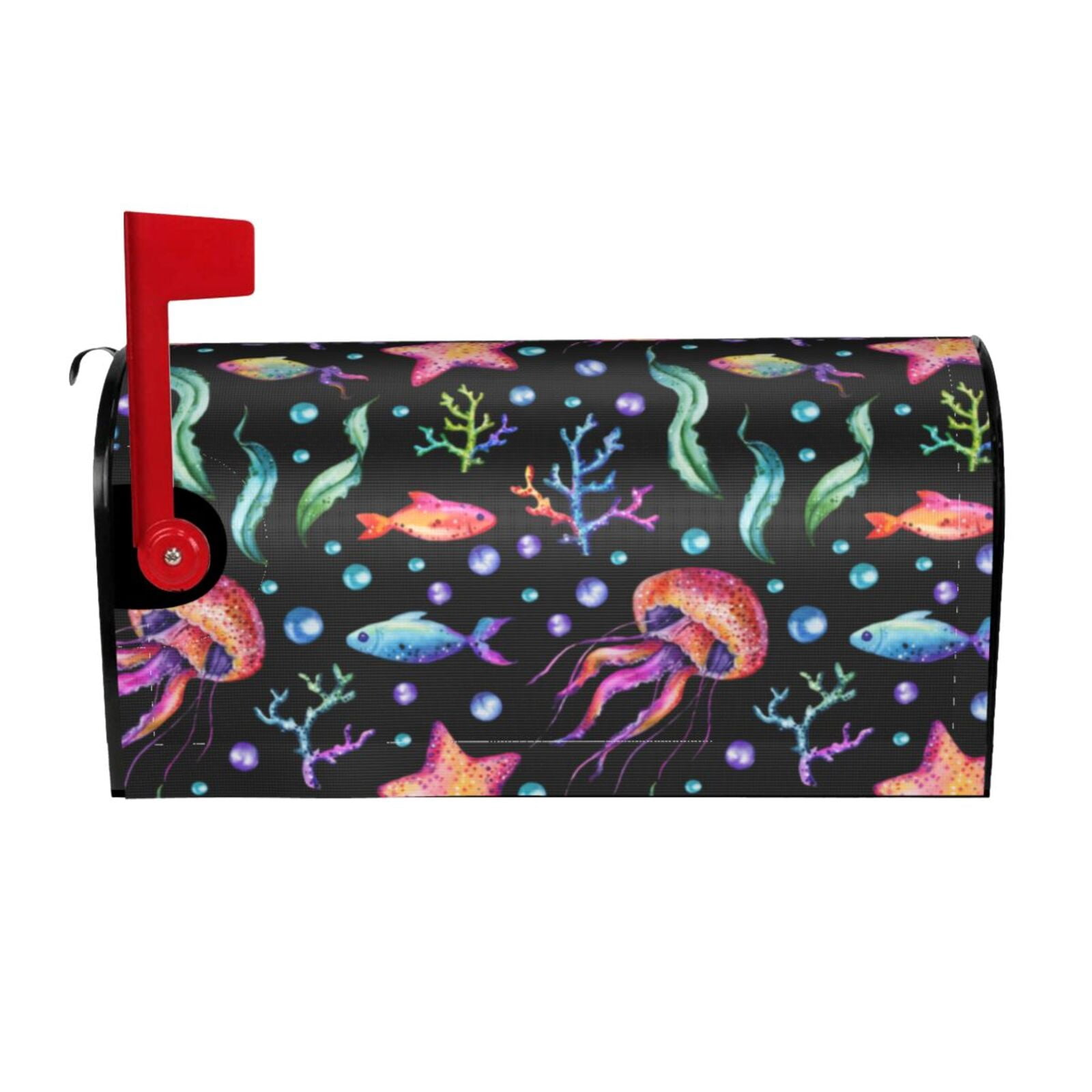 Mailbox Covers jellyfish starfish print Waterproof mail Box Covers ...