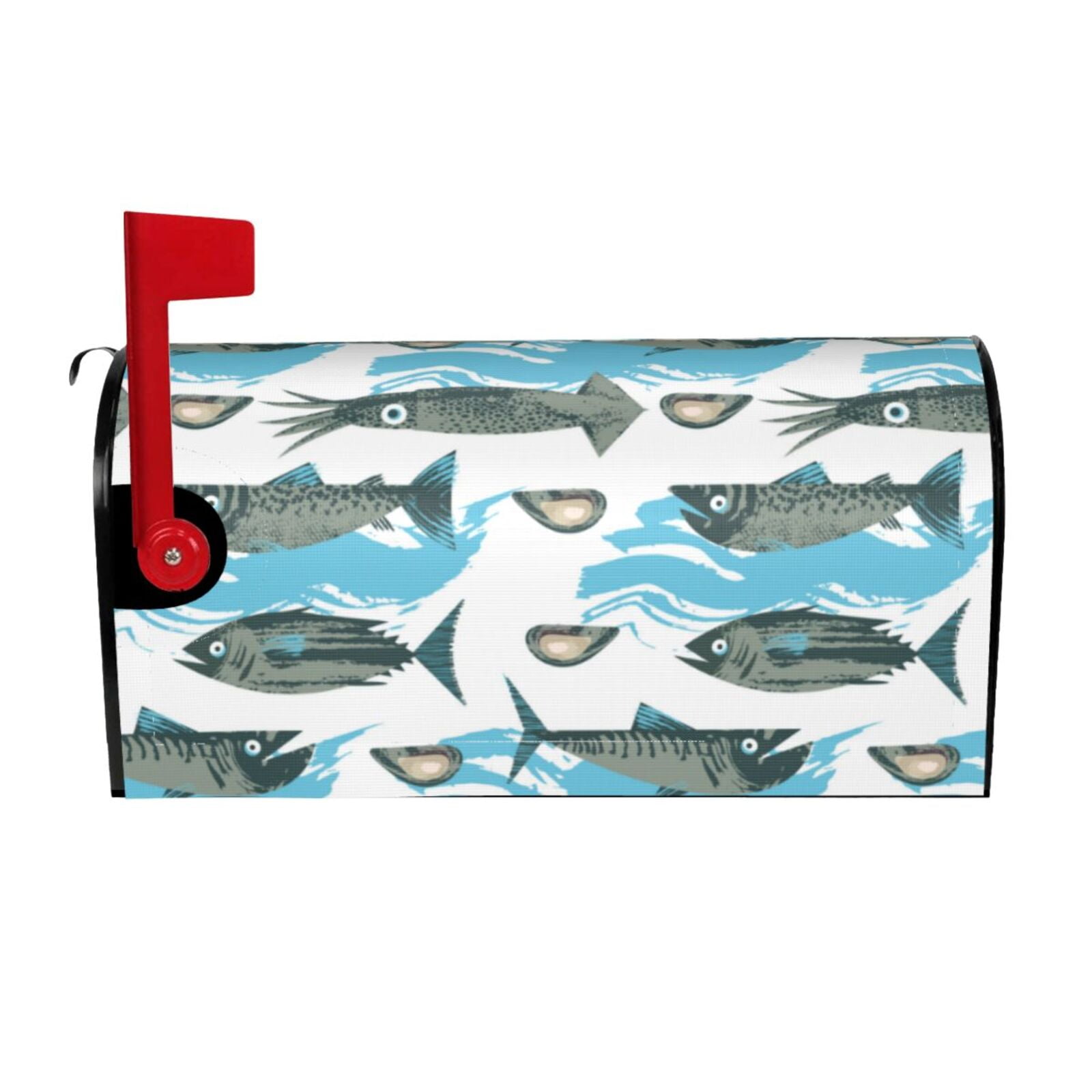 Mailbox Covers octopus fish Waterproof mail Box Covers, Magnetic ...