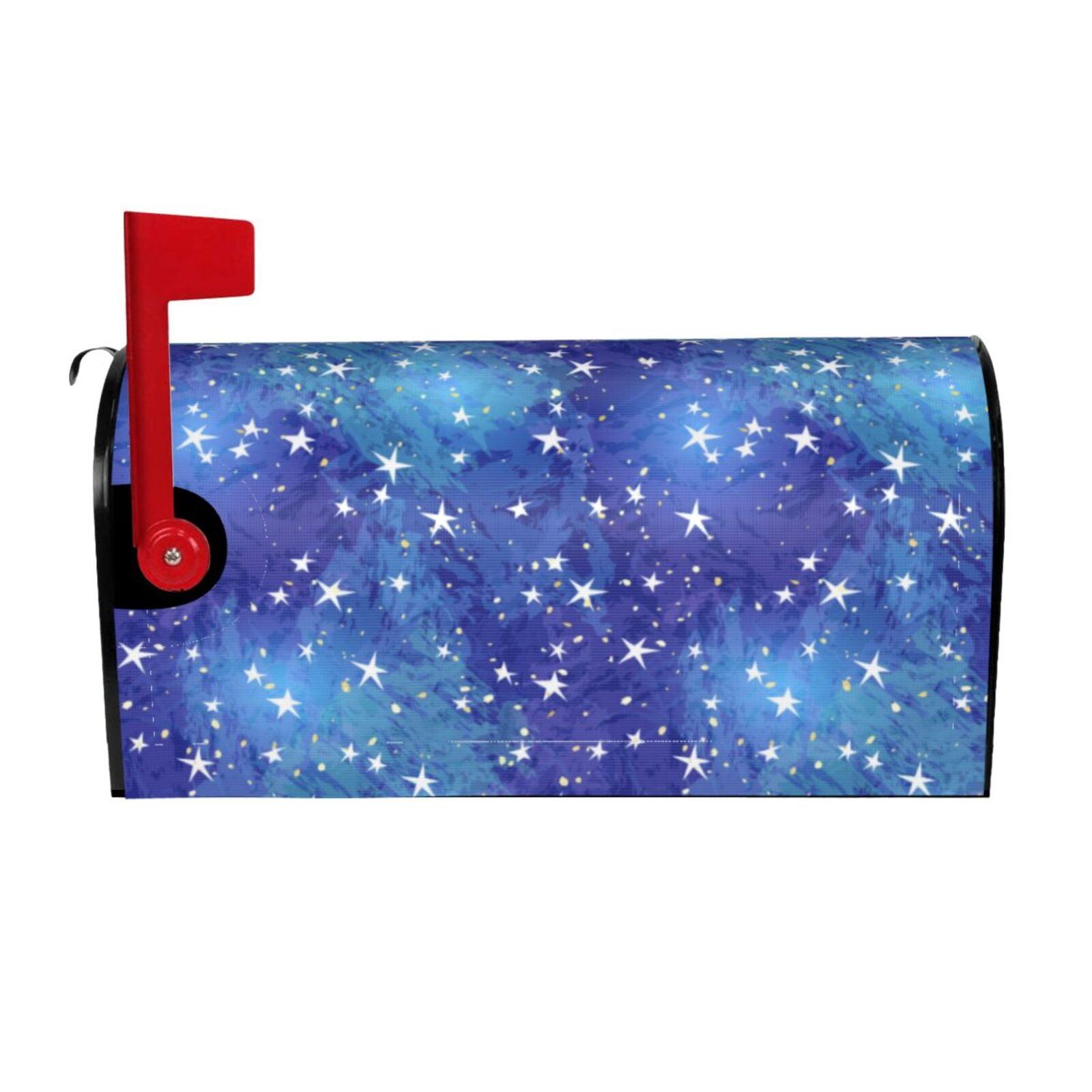 Mailbox Covers, shiny starry sky blue sky Welcome Cute Mailbox Cover ...